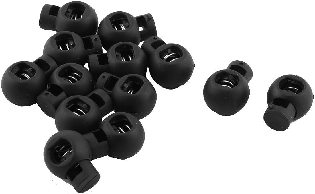 Travel Cord Locks Spring Loaded Stopper Toggle Buckle Rope Clamp 13PCS ...