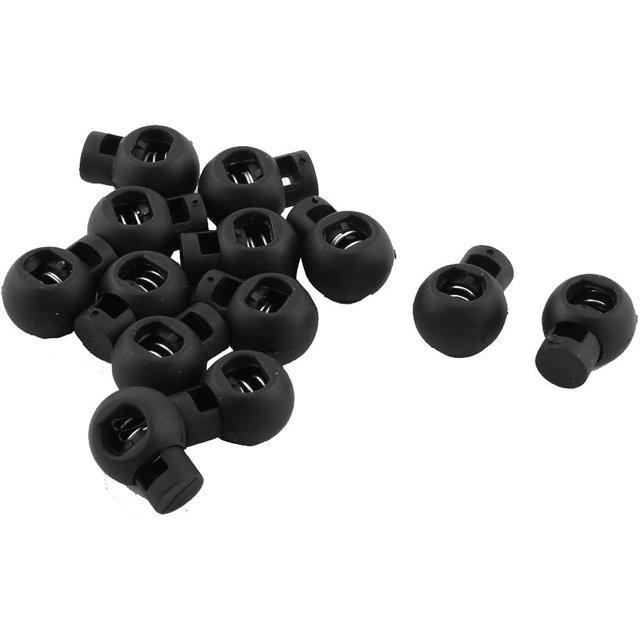 Travel Cord Locks Spring Loaded Stopper Toggle Buckle Rope Clamp 13PCS ...