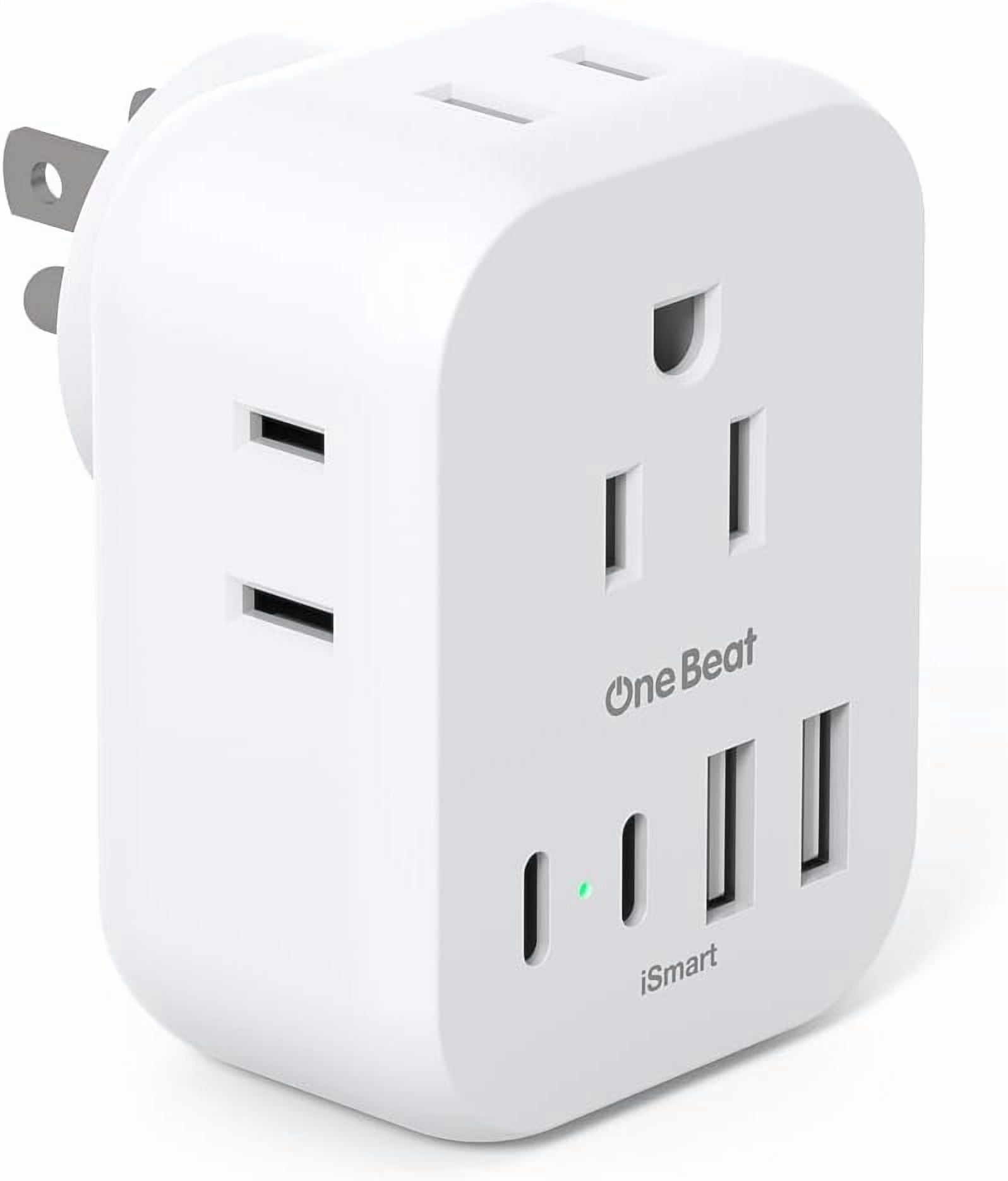Travel Cruise Ship Essentials, Multi Plug Wall Outlet Extender with 4 ...