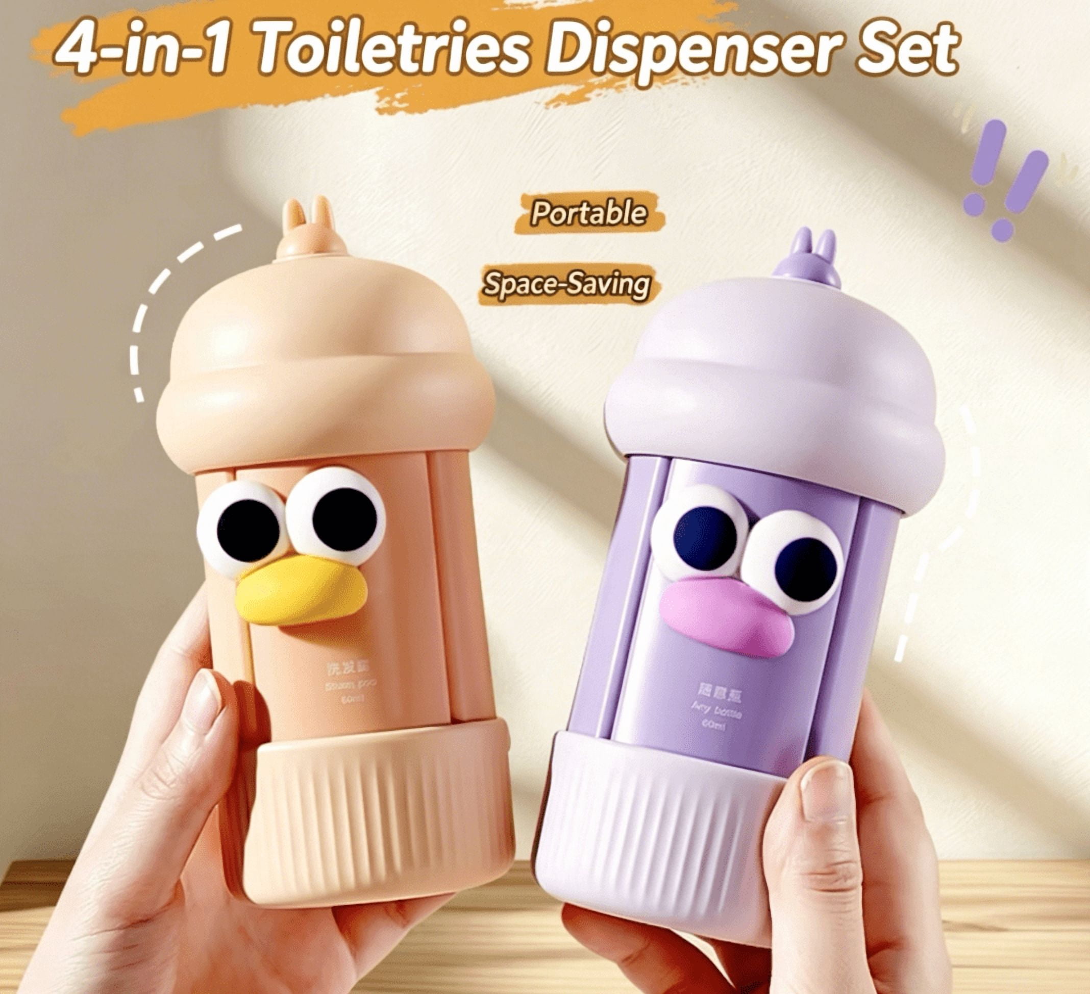 Travel Distribution Bottle Business Travel Set Four in One Shampoo ...