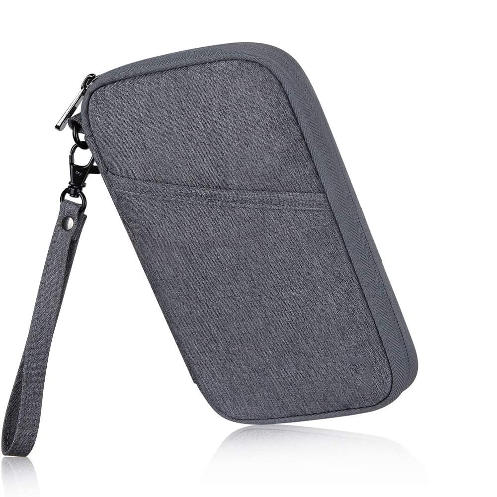 Travel Document Holder, RFID Shielding Wallet for Men & Women ...