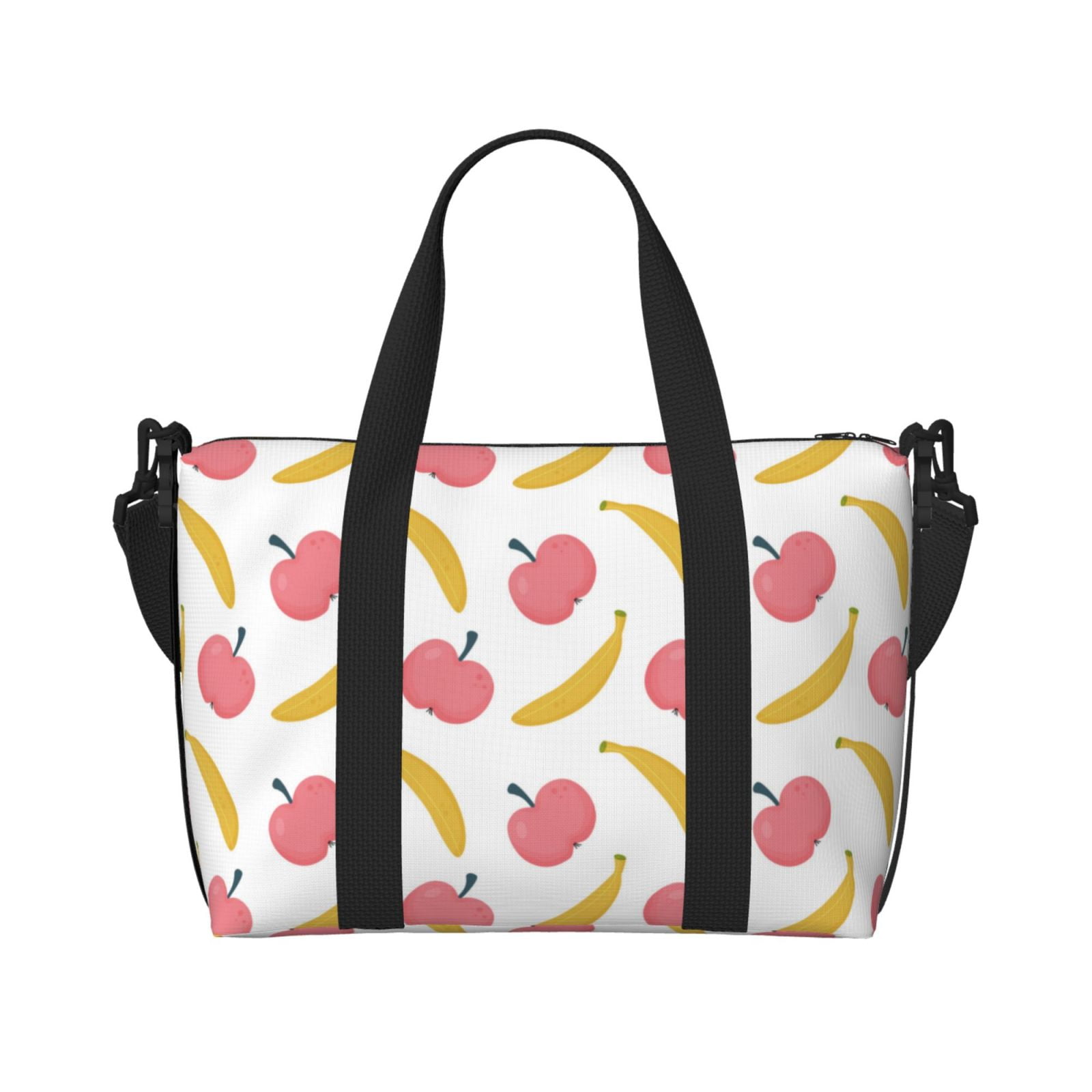 Travel Duffel Bag, Cute Banana Fruit Waterproof Carry On Overnight Tote ...