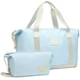 Travel Duffel Bag Expandable Shoulder Weekender Overnight Bag for Women ...