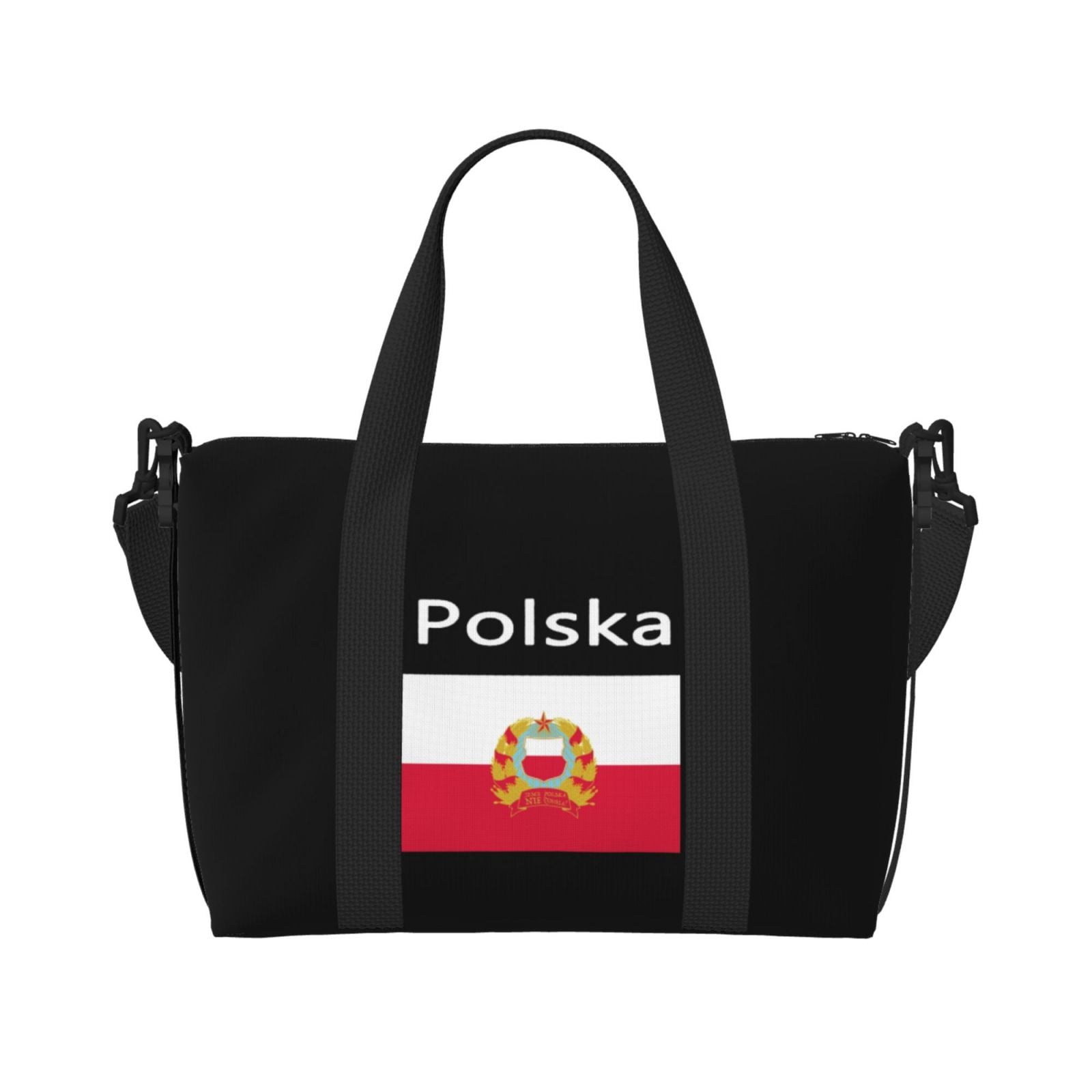 Travel Duffel Bag Polska Polish Flag Sports Tote Gym Carry On Bag ...