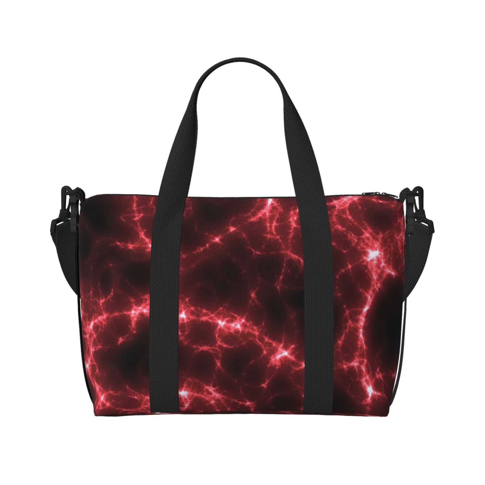 Travel Duffel Bag, Red Line Waterproof Carry On Overnight Tote Bags for ...