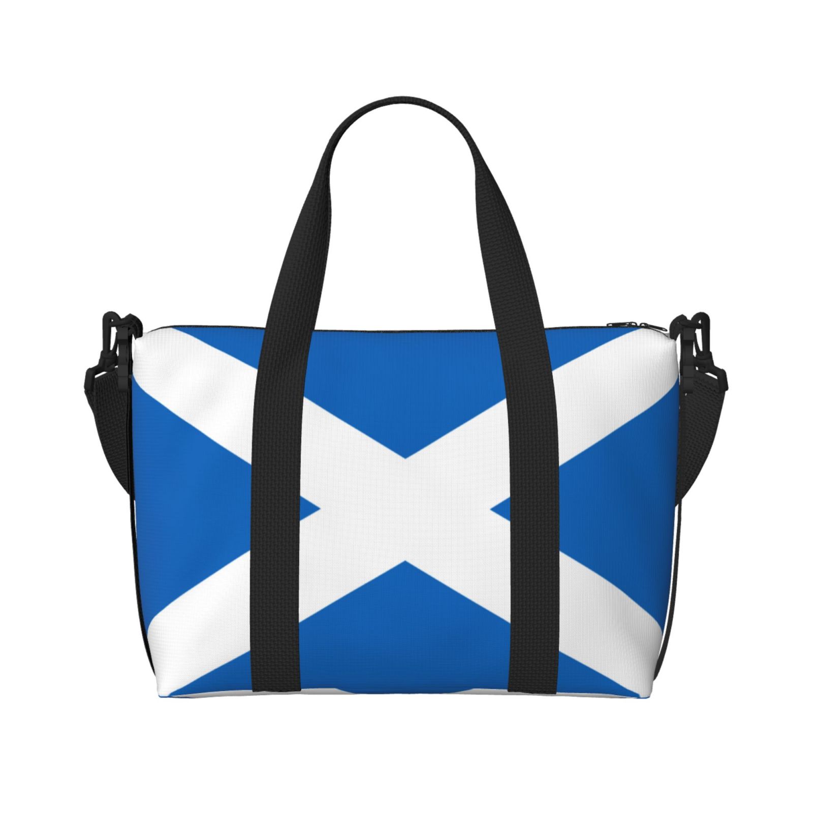 Travel Duffel Bag Scottish Flag Sports Tote Gym Carry On Bag Overnight ...