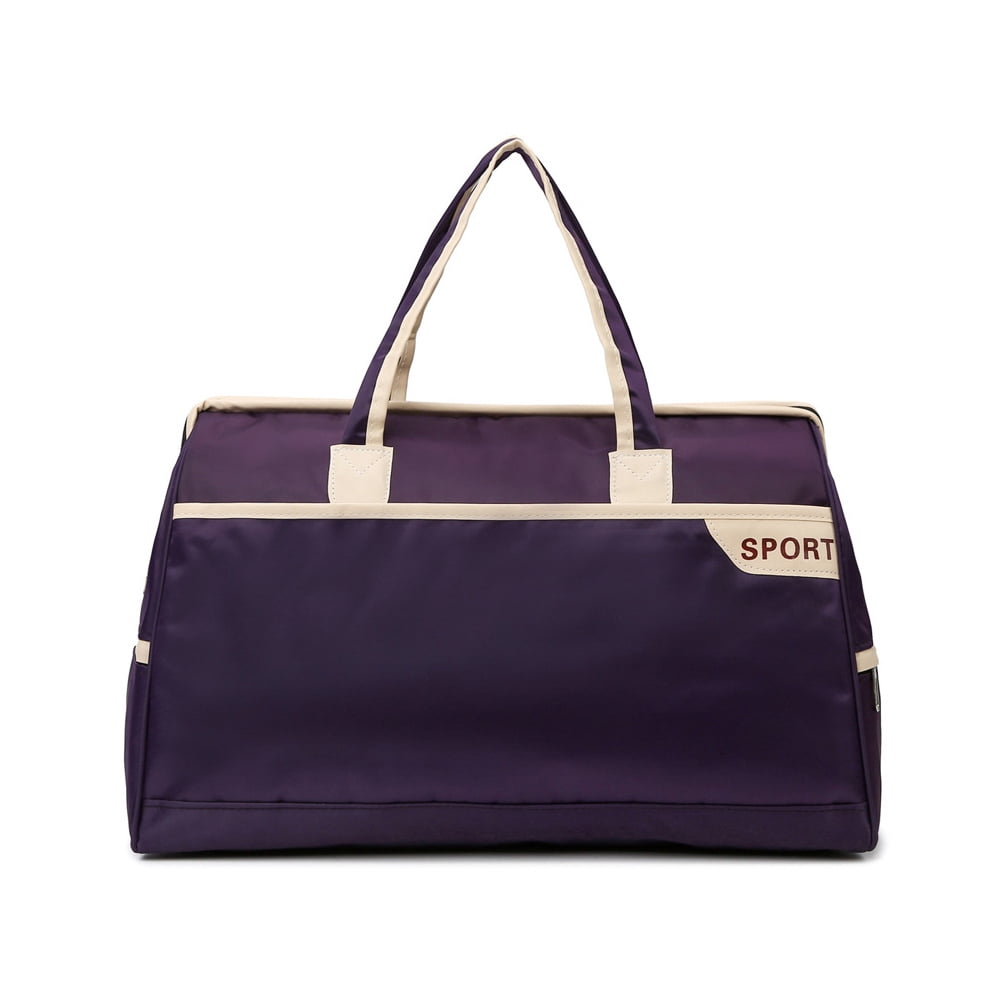 Travel Duffel Bag Yoga Gym Bag Sports Bag with Shoes Compartment Tote ...