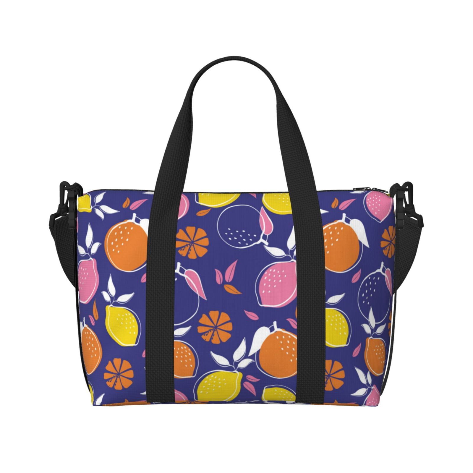 Travel Duffle Bag Abstract oranges lemon Travel Tote Bags Carry on ...