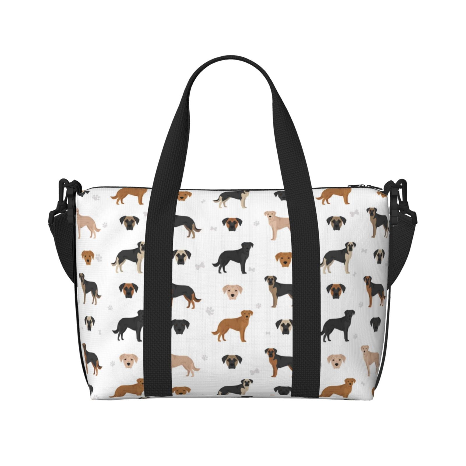 Travel Duffle Bag Back Labrador Retriever Dog Travel Tote Bags Carry on ...