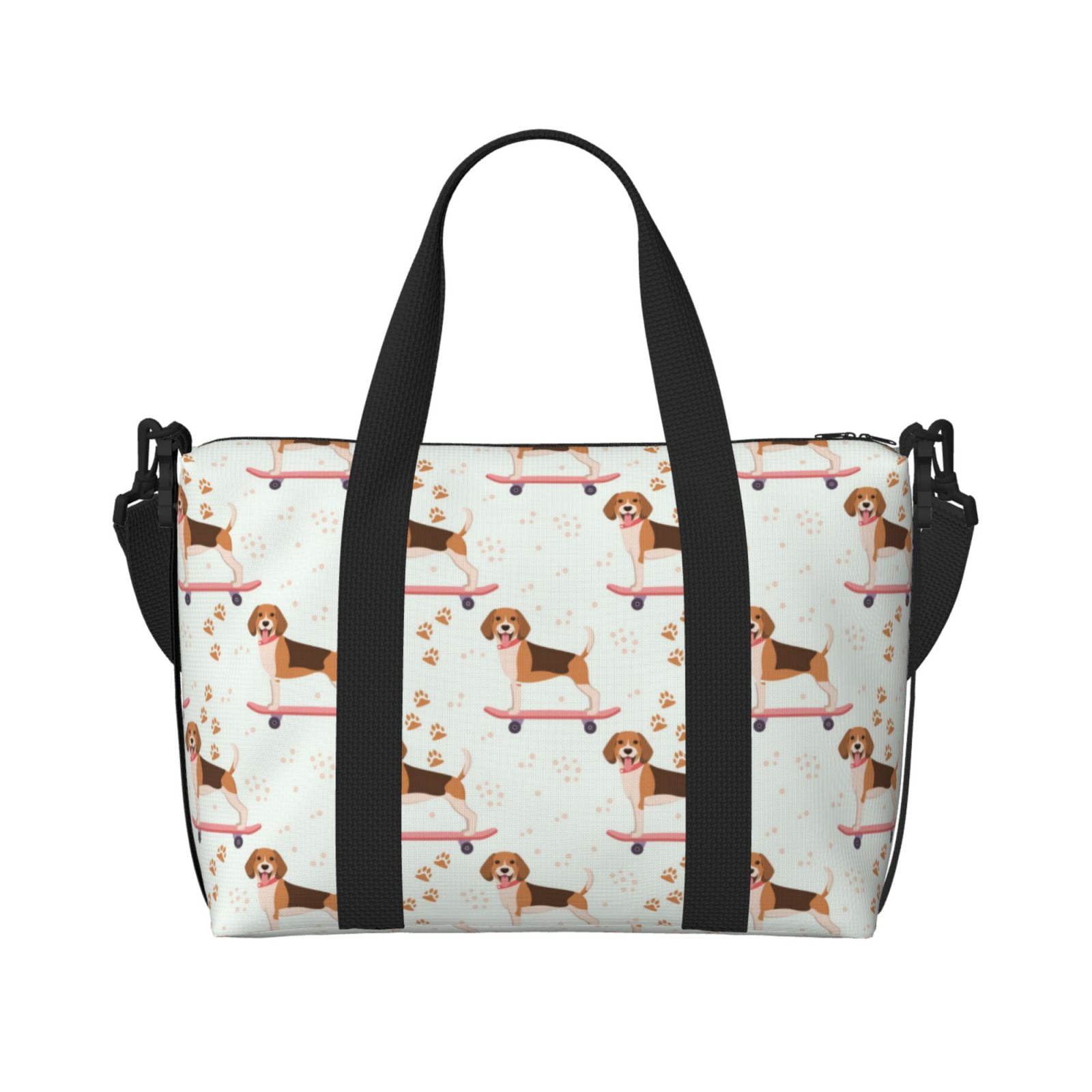 Travel Duffle Bag Beagle Dog scooter Travel Tote Bags Carry on Luggage ...