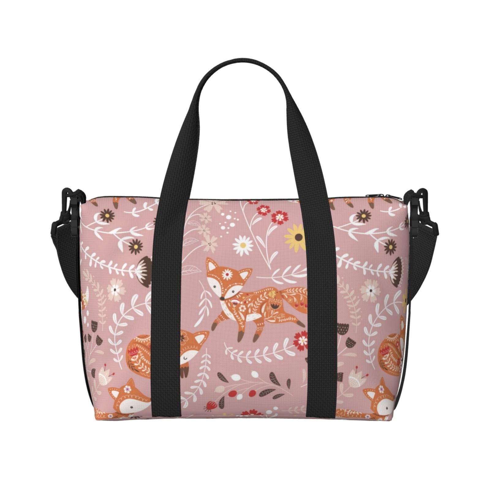 Travel Duffle Bag Beautiful Fox Travel Tote Bags Carry on Luggage ...