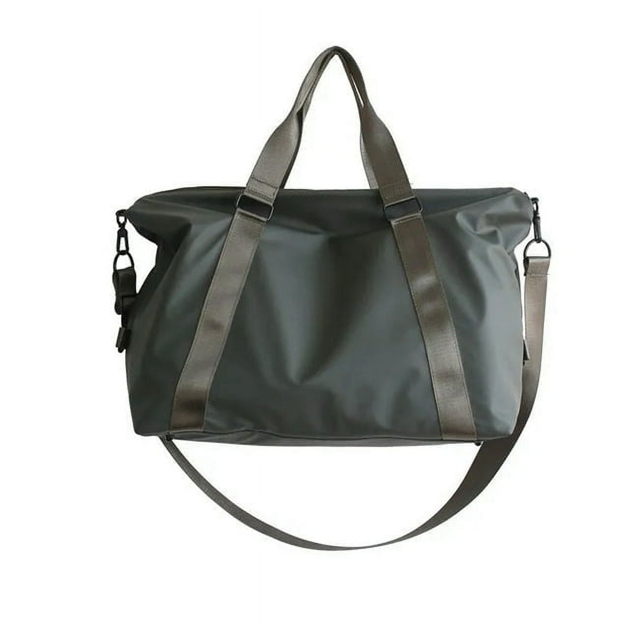 Travel Duffle Bag, Black Pink Waterproof Weekender Shoulder Bag, Carry On Tote Bags for Women ...