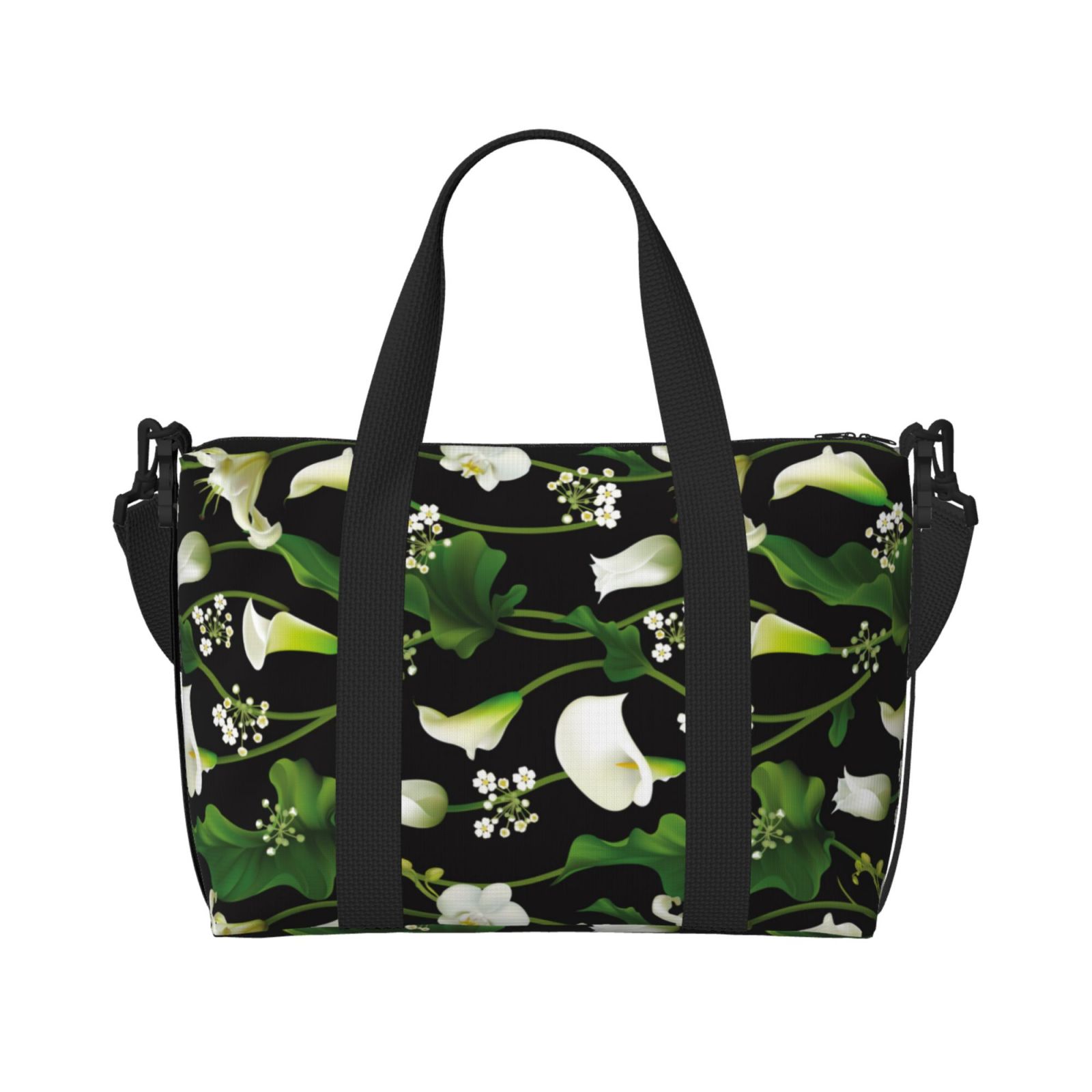 Travel Duffle Bag - Bouquet Calla Lily Flowers Weekender Bags for Women ...