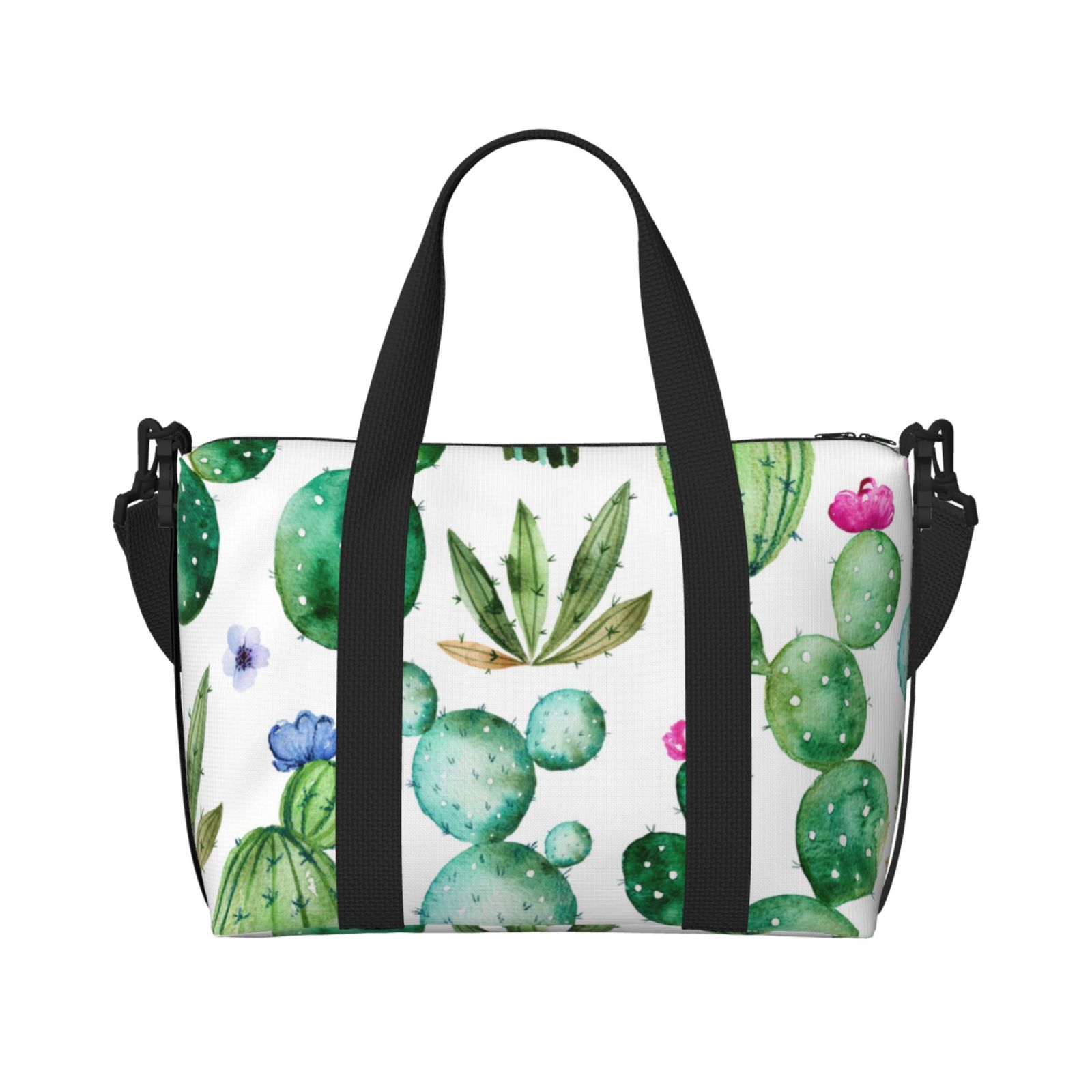 Travel Duffle Bag - Cactus Plants1 Weekender Bags for Women/Men with ...