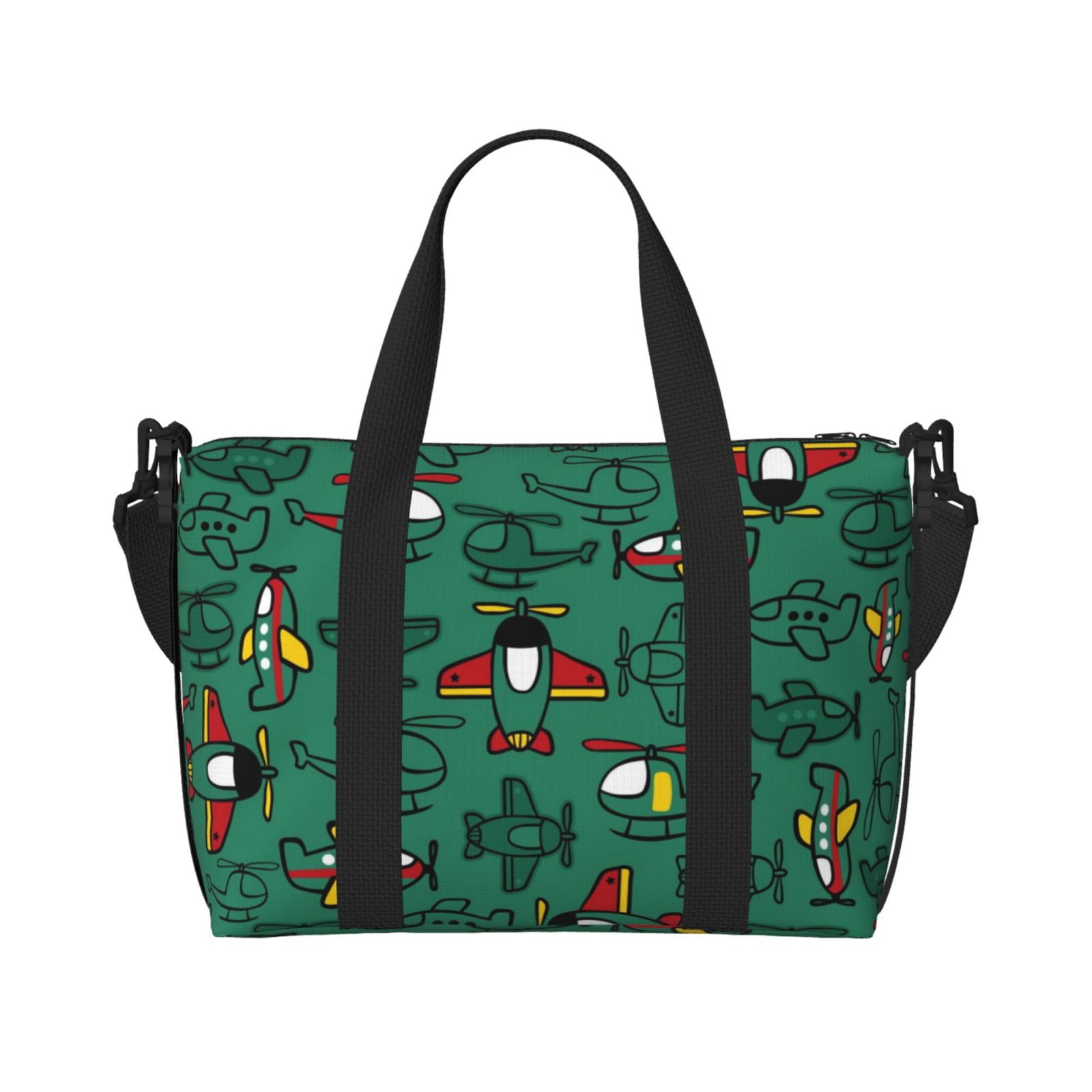 Travel Duffle Bag Cartoon Air Transportation Travel Tote Bags Carry on ...