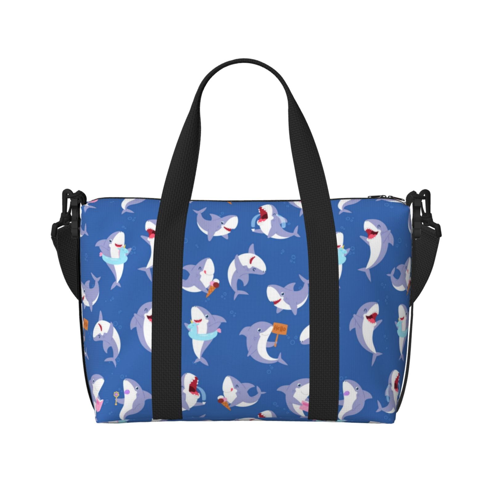 Travel Duffle Bag Cartoon Funny Happy Cute Smiling Travel Tote Bags ...