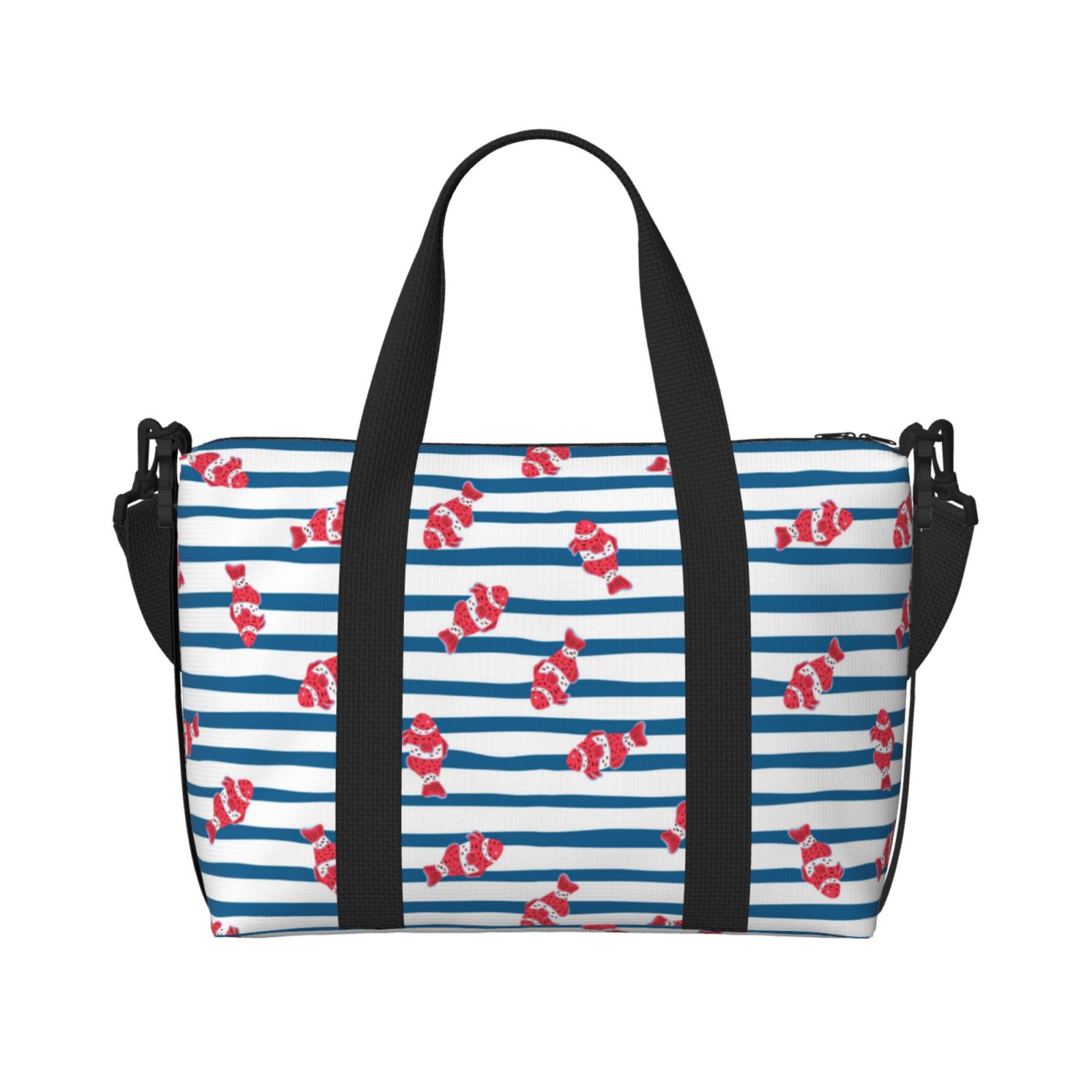 Travel Duffle Bag Clown Fish Travel Tote Bags Carry on Luggage ...