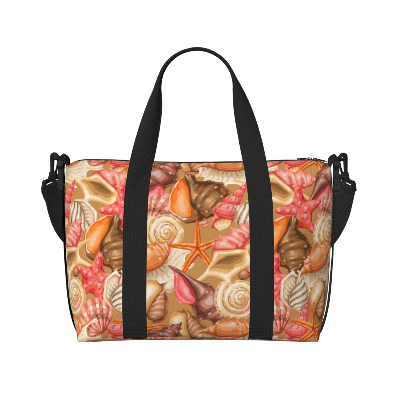 Travel Duffle Bag - Conch Shells Print No.9036 Weekender Bags for Women ...