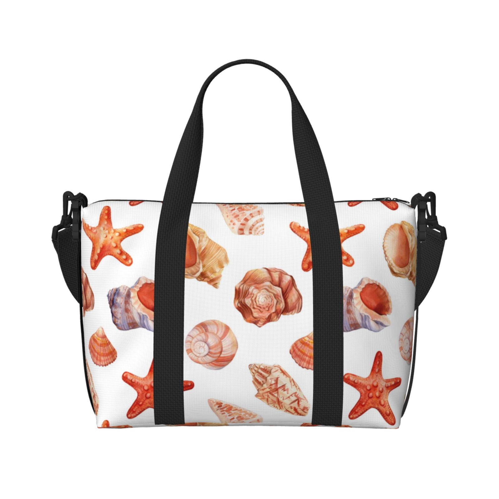 Travel Duffle Bag Conch Starfish Shells Travel Tote Bags Carry on ...