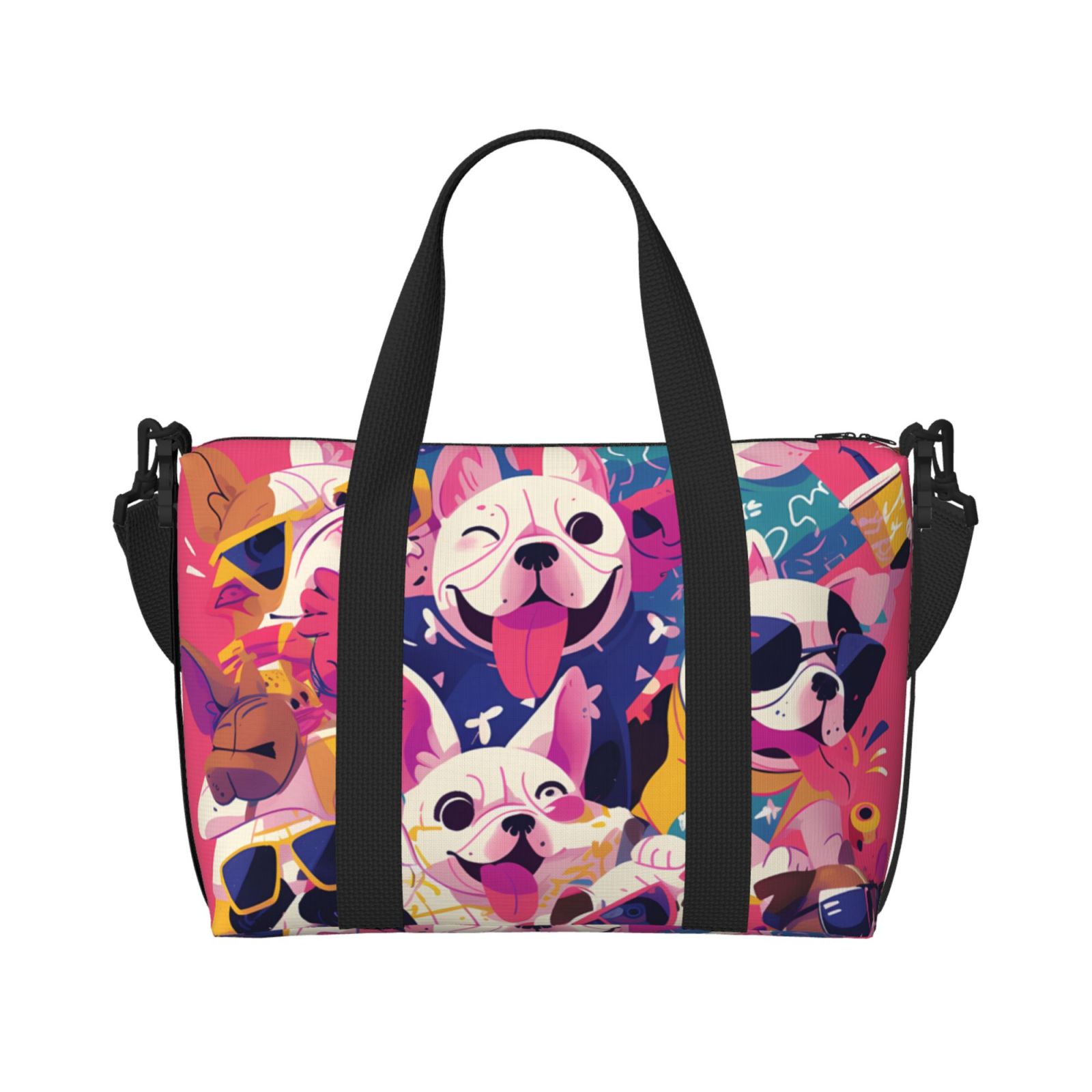 Travel Duffle Bag Cool French Bulldog No.103 Travel Tote Bags Carry on ...