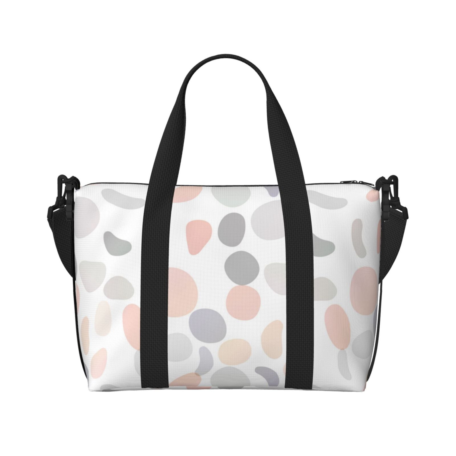 Travel Duffle Bag Dark Orange dots print Travel Tote Bags Carry on ...