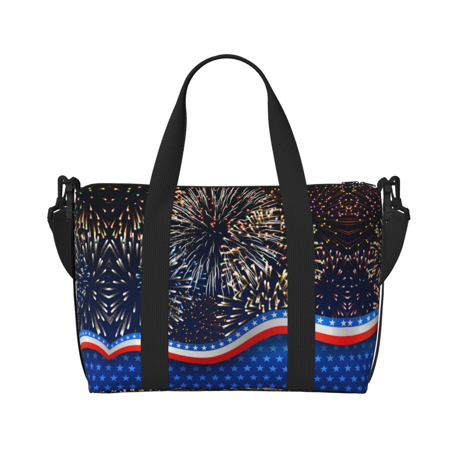 Travel Duffle Bag Fireworks Travel Tote Bags Carry on Luggage ...