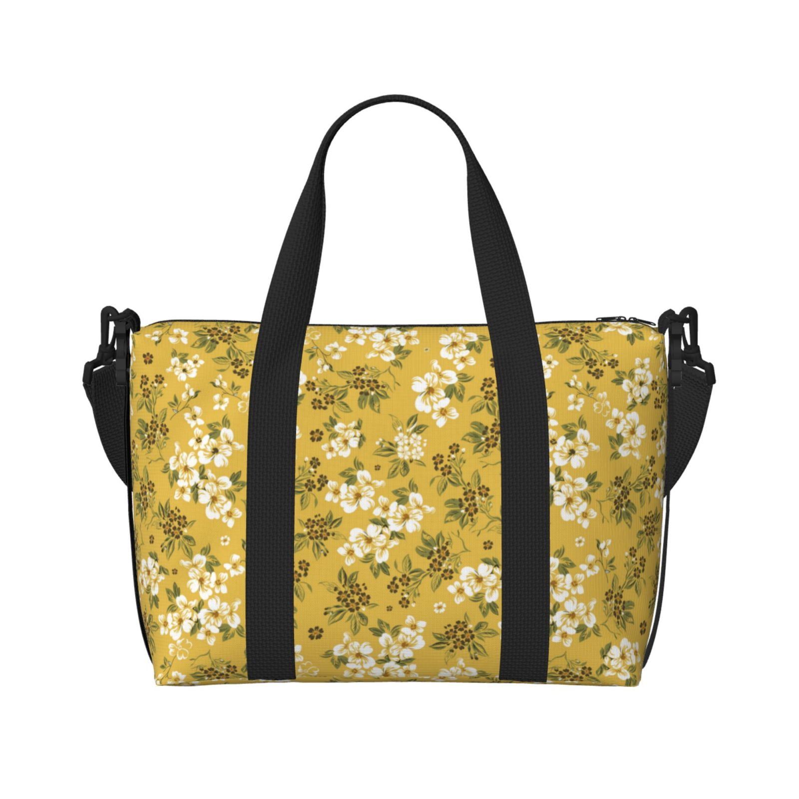 Travel Duffle Bag Flower print C Travel Tote Bags Carry on Luggage ...