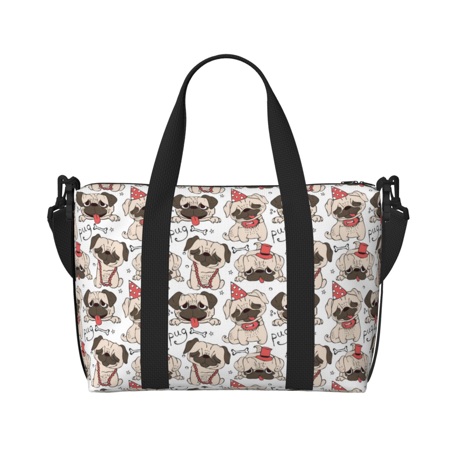 Travel Duffle Bag - Funny French Bulldog_A Weekender Bags for Women/Men ...