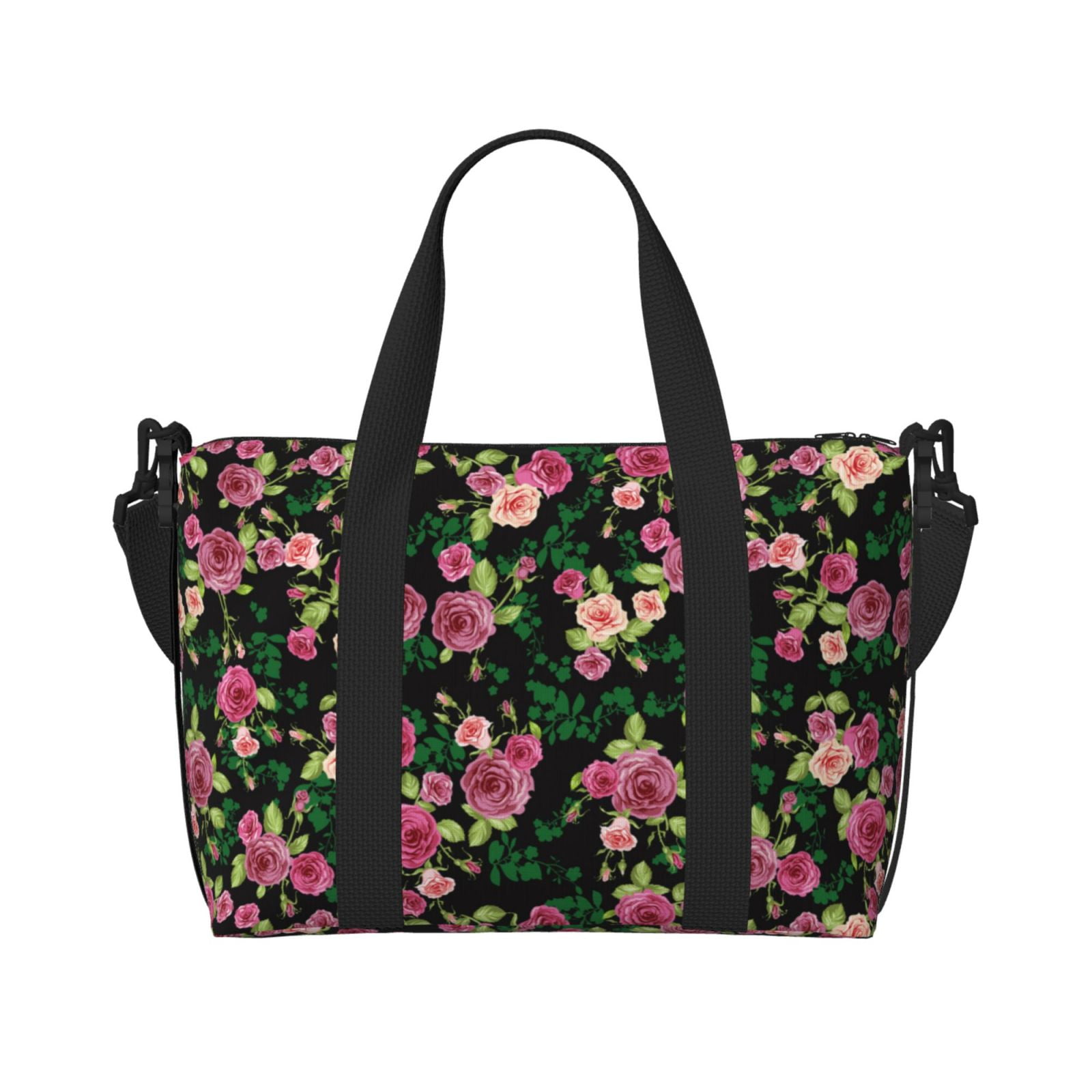 Travel Duffle Bag - Gorgeous Rose Flowers Weekender Bags for Women/Men ...