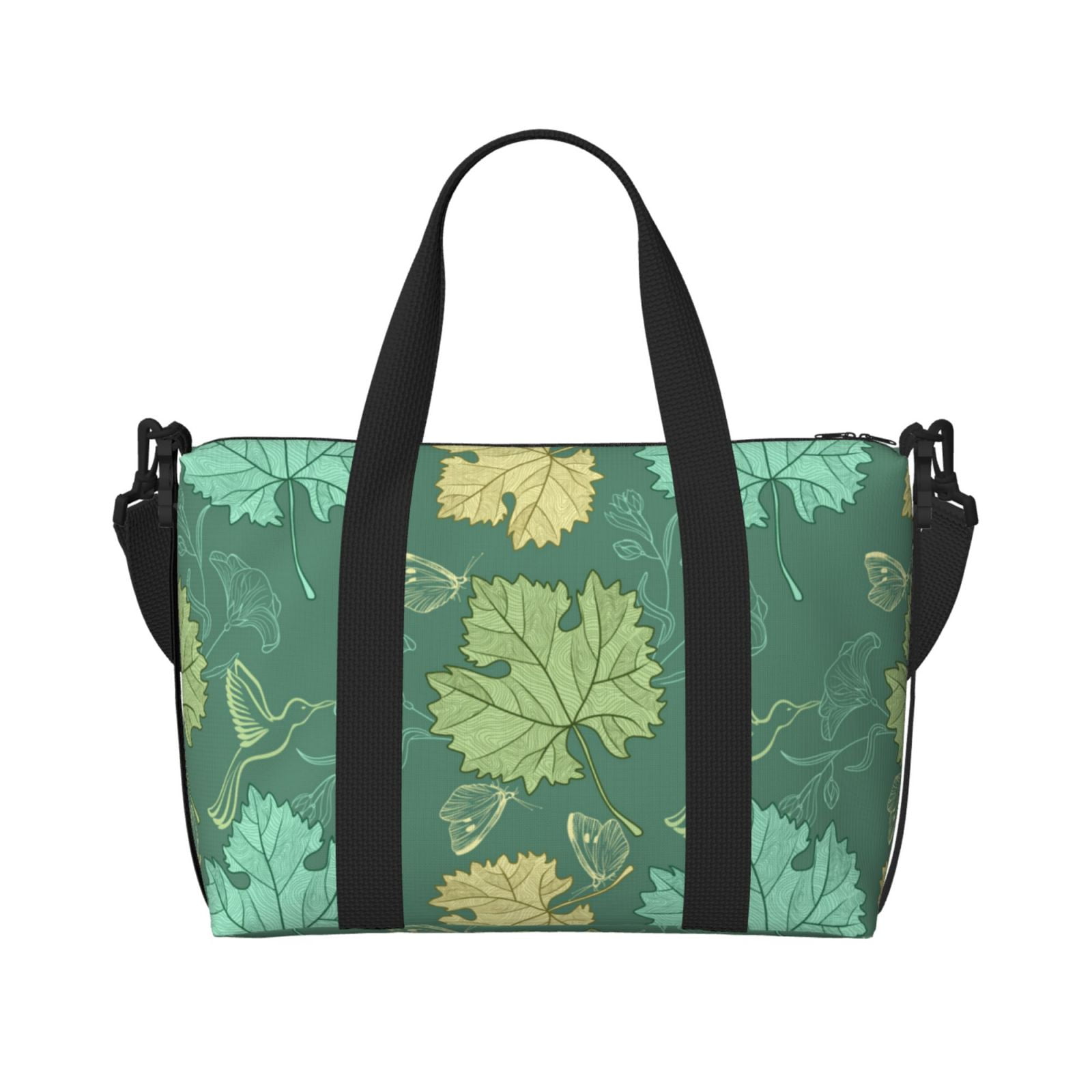 Travel Duffle Bag Grape leaf Travel Tote Bags Carry on Luggage ...