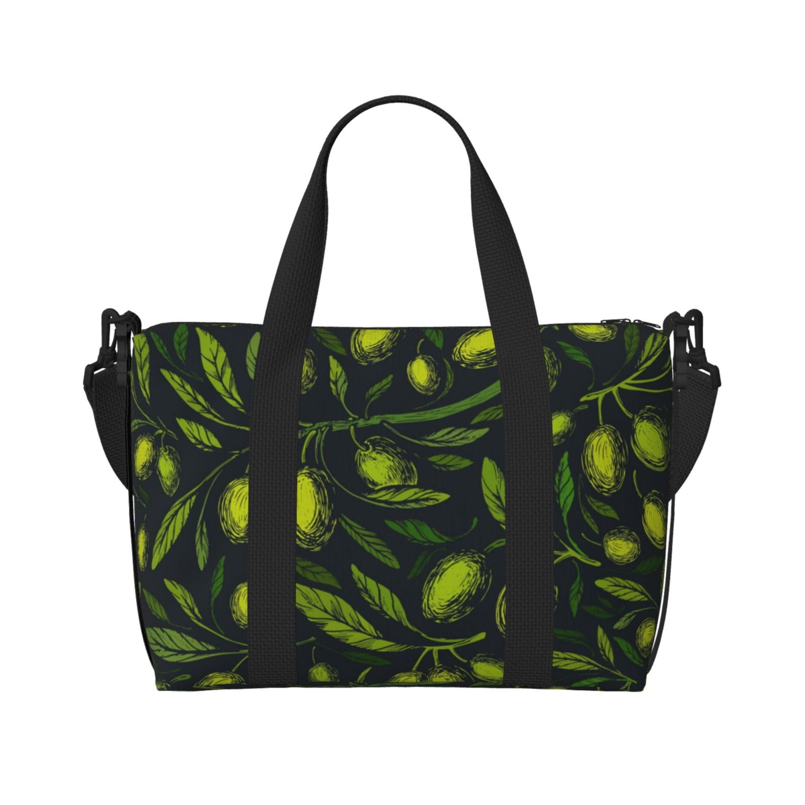 Travel Duffle Bag Green Branch Olive Travel Tote Bags Carry on Luggage ...