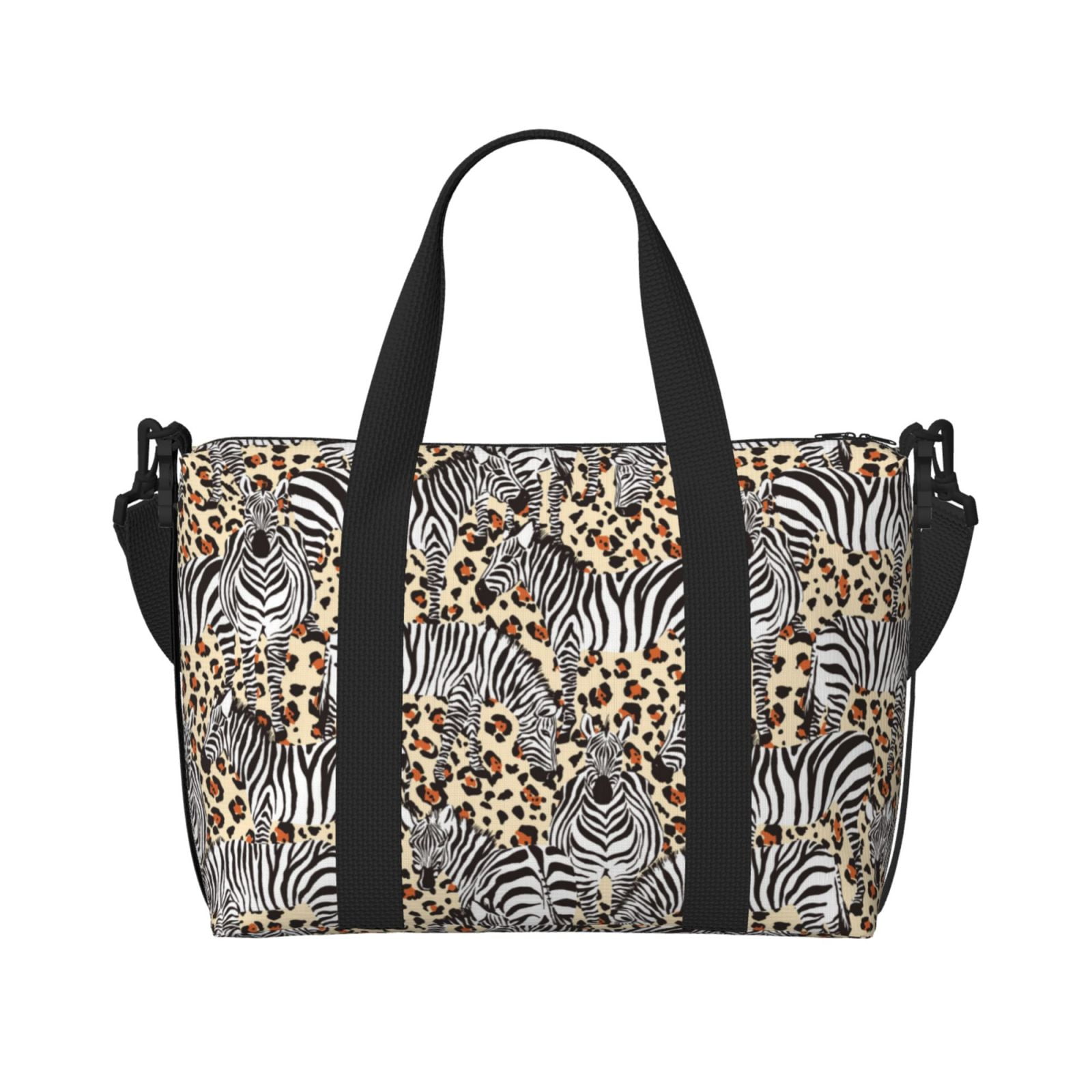 Travel Duffle Bag Hawaiian Style Zebra Travel Tote Bags Carry on ...