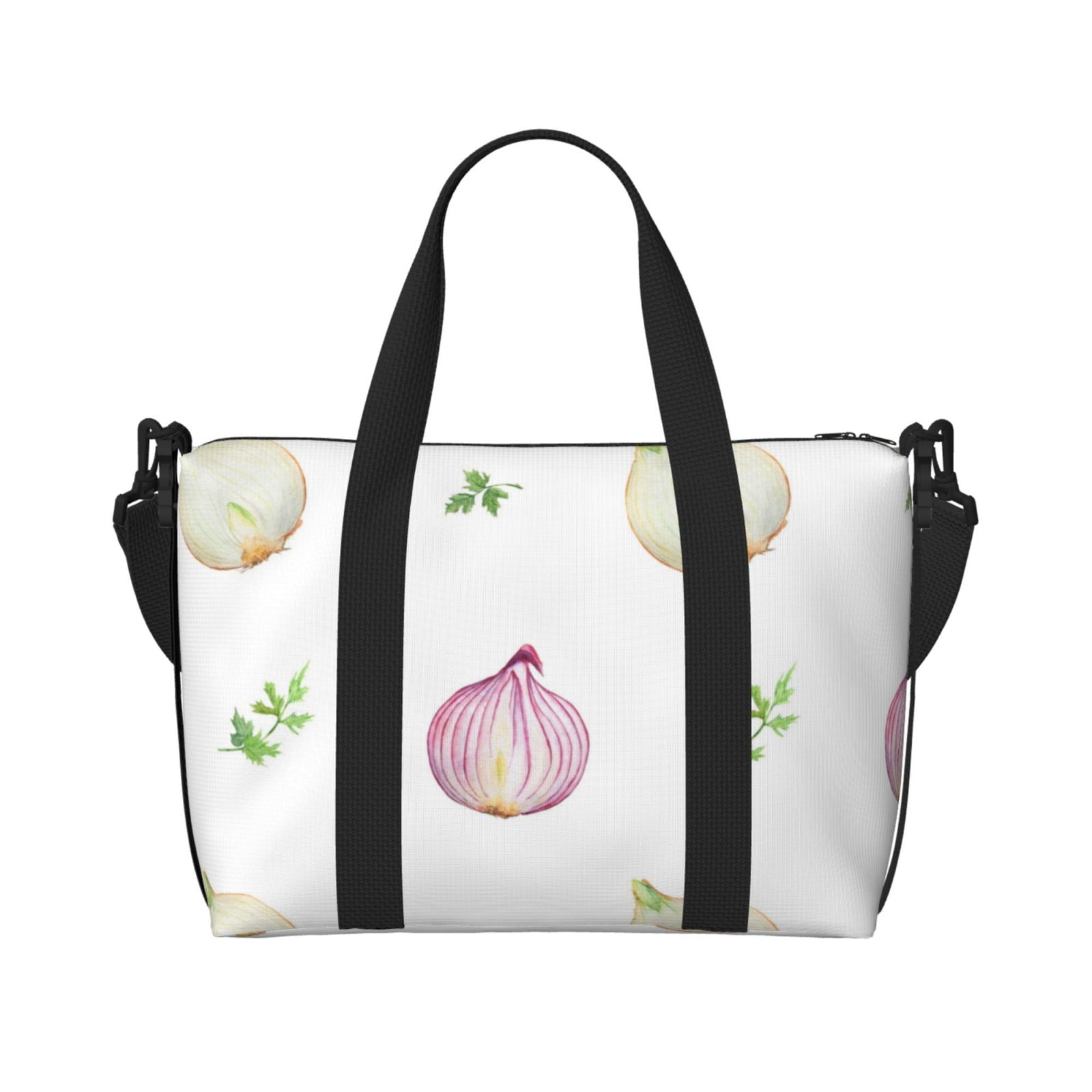 Travel Duffle Bag Minimalist Onion leaf Travel Tote Bags Carry on ...
