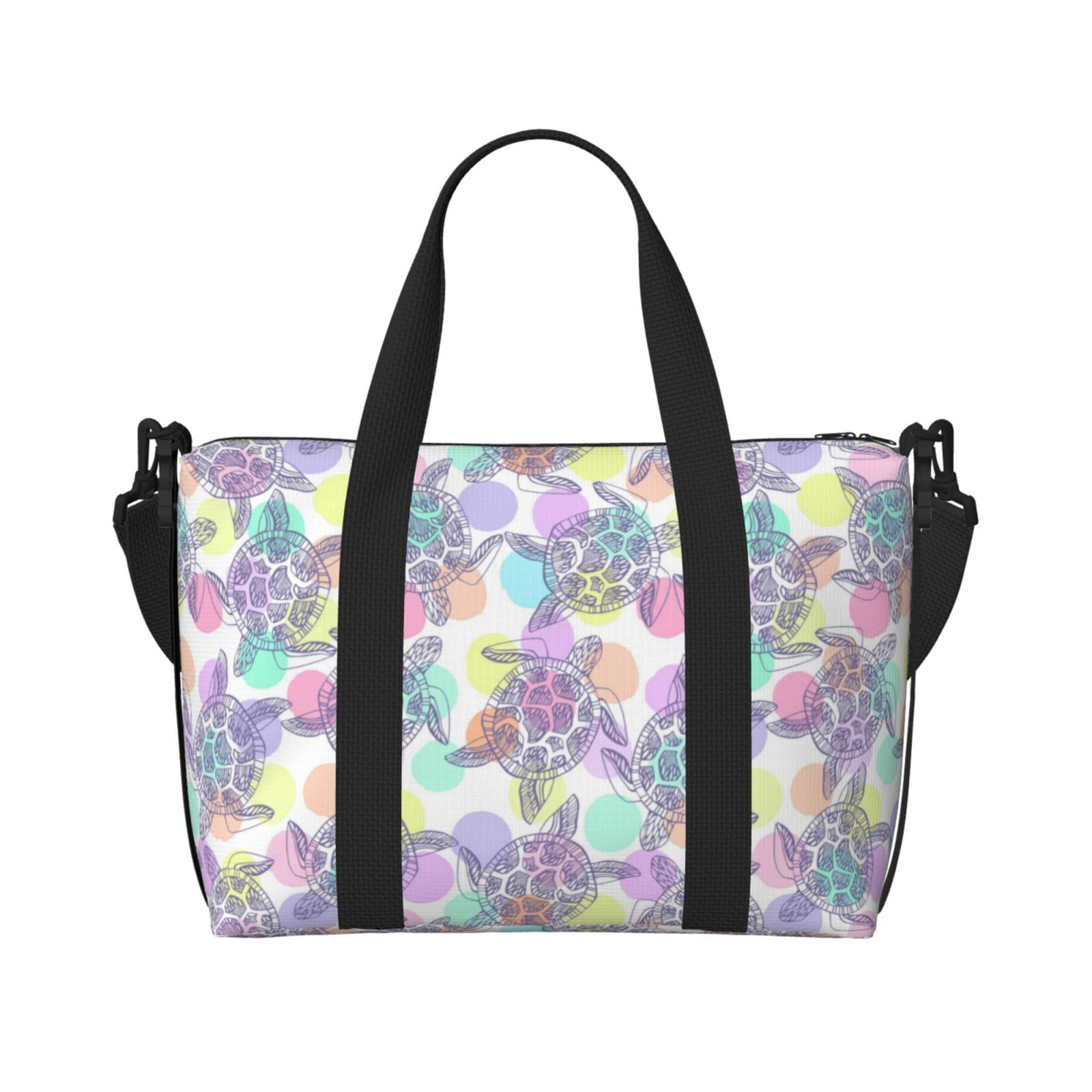 Travel Duffle Bag Sea Turtles Travel Tote Bags Carry on Luggage ...
