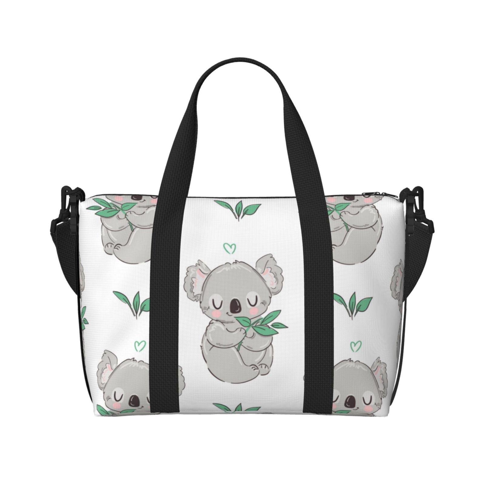 Travel Duffle Bag Simple Koala Cute Travel Tote Bags Carry on Luggage ...