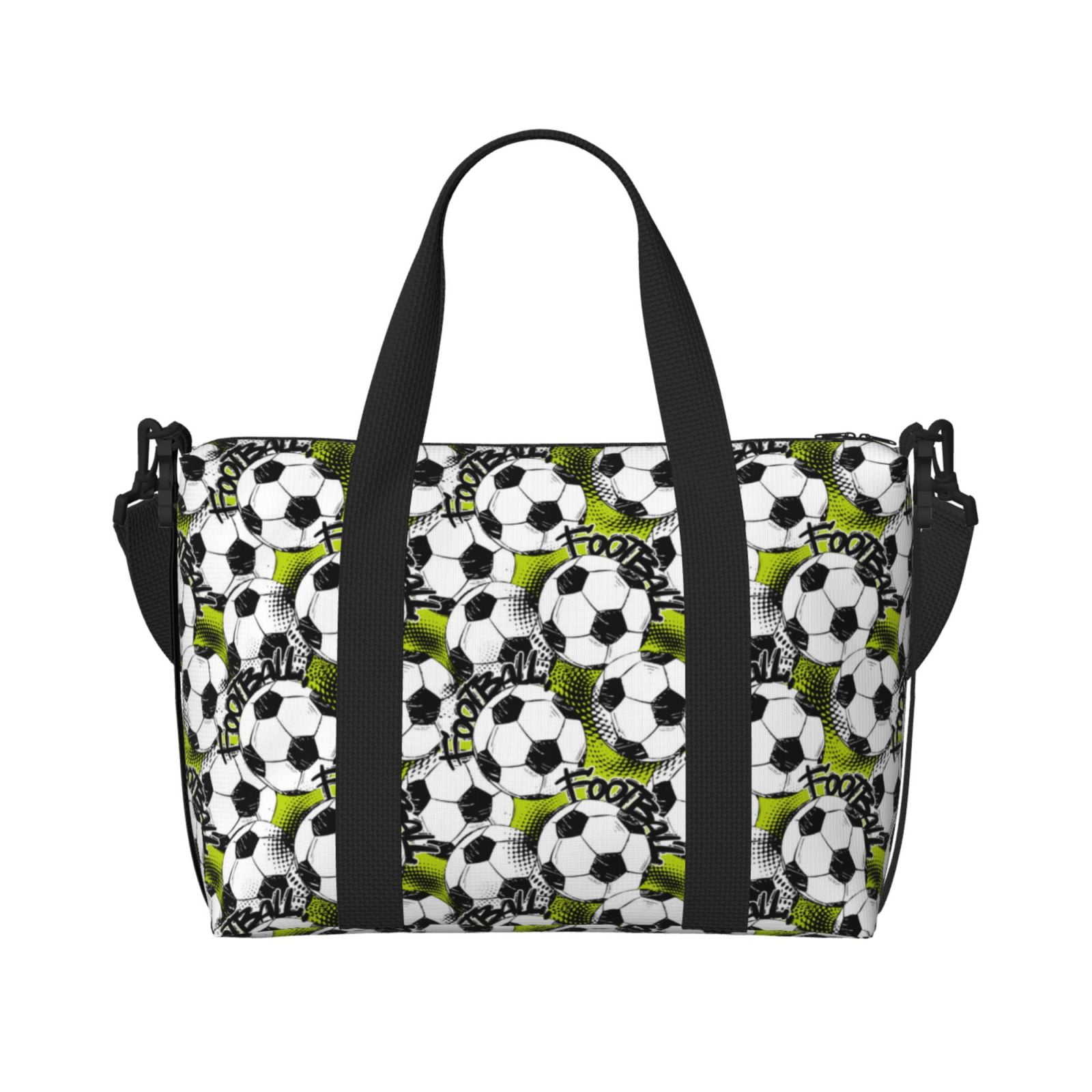 Travel Duffle Bag Soccer and Football Travel Tote Bags Carry on Luggage ...