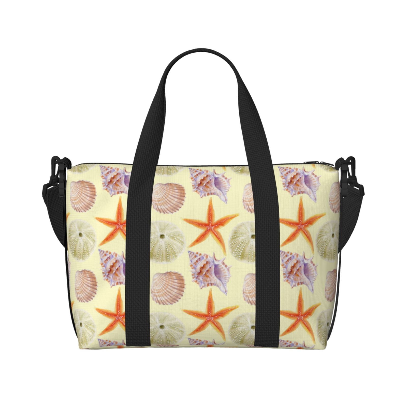 Travel Duffle Bag Starfish Conch Shells Travel Tote Bags Carry on ...