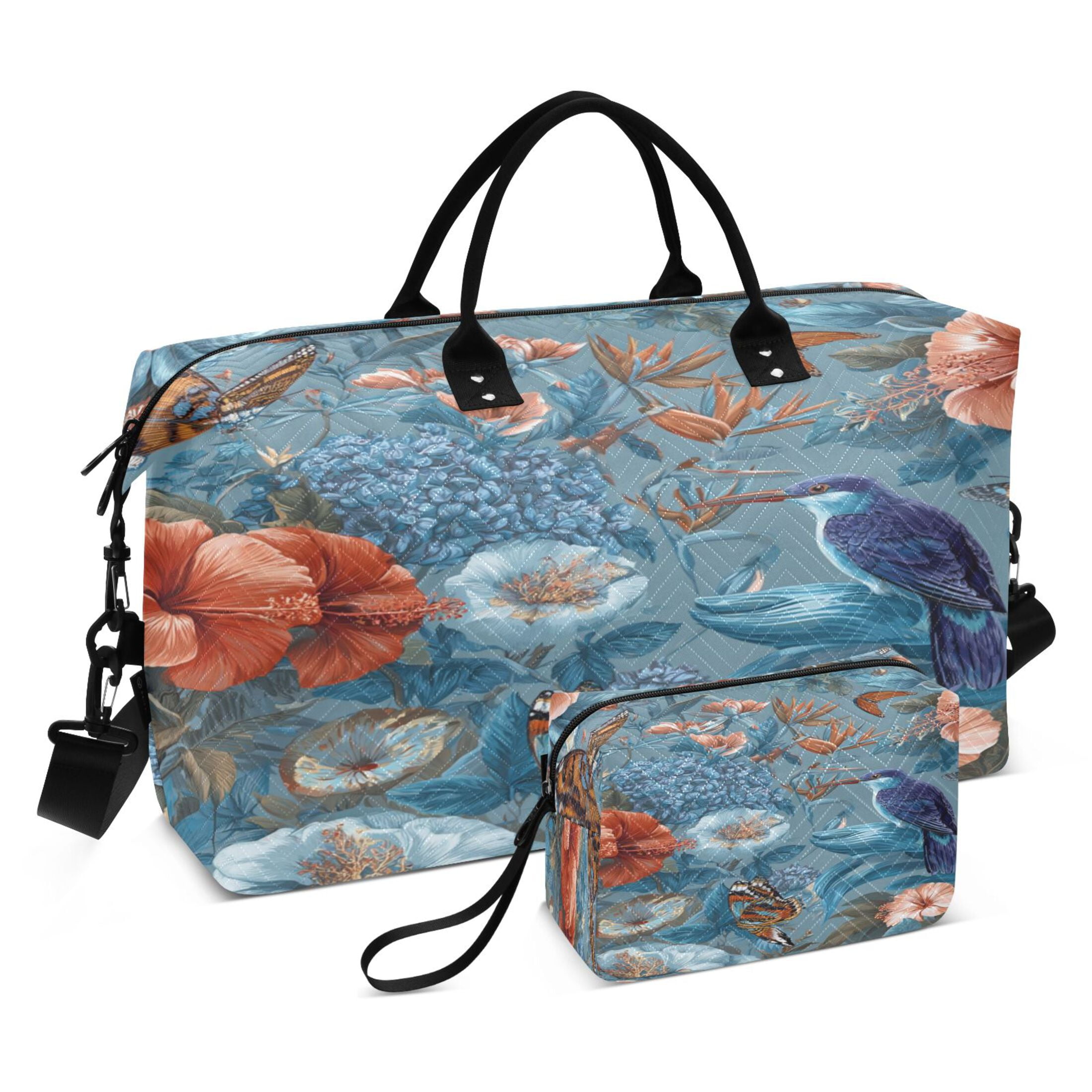 Travel Duffle Bag Weekender Bags Set with Large Organizer Bag and ...