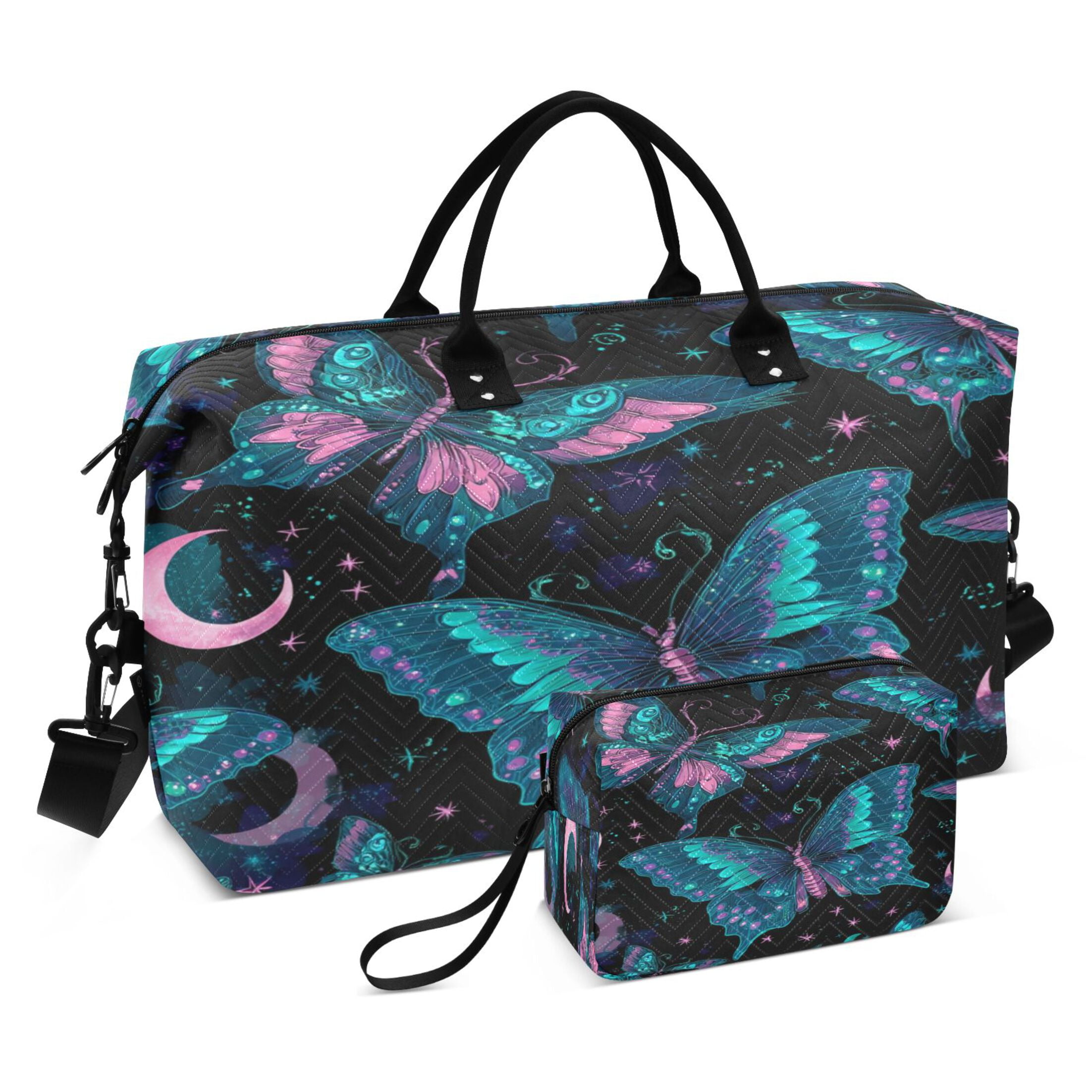 Travel Duffle Bag Weekender Bags Set with Large Organizer Bag and ...