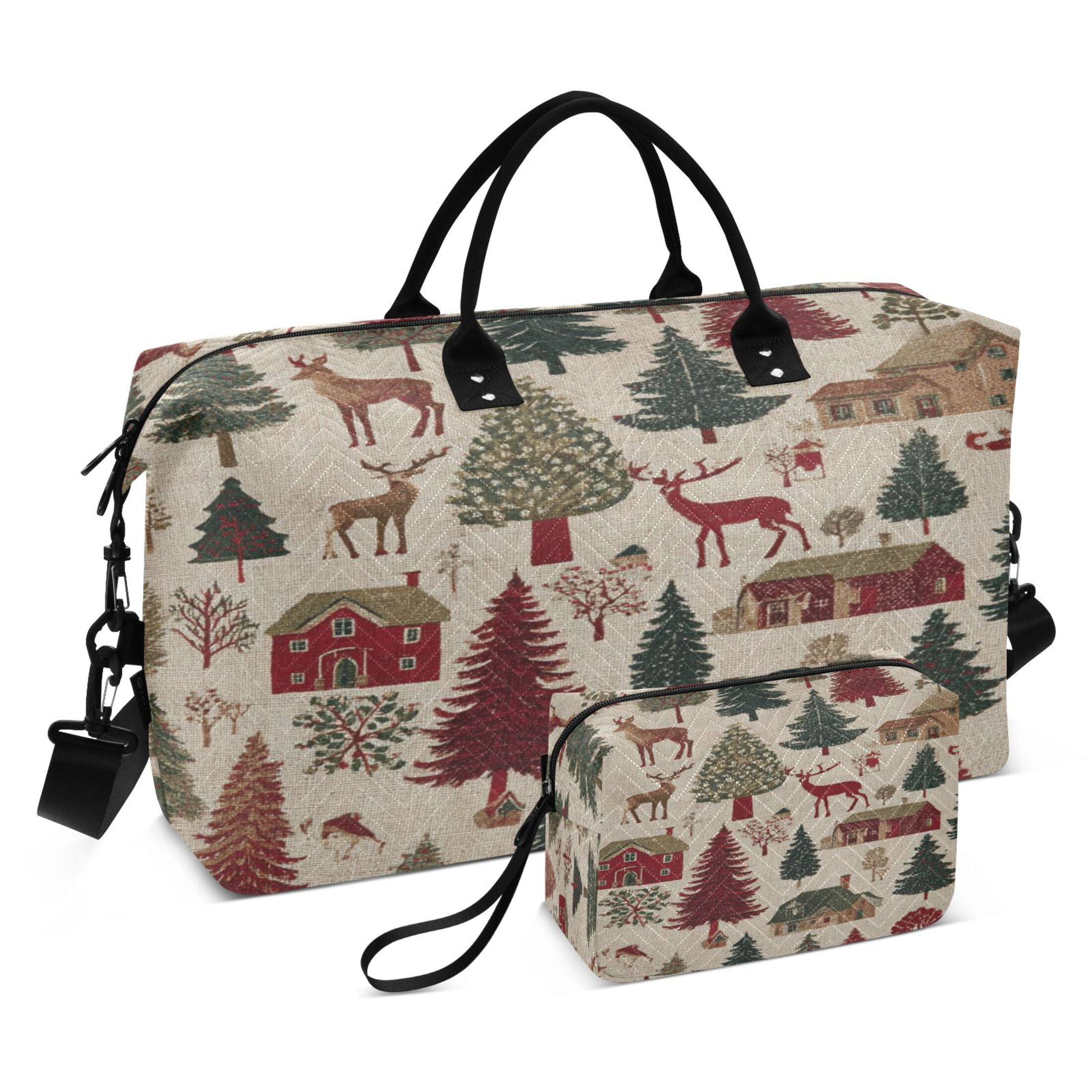 Travel Duffle Bag Weekender Bags Set with Large Organizer Bag and ...