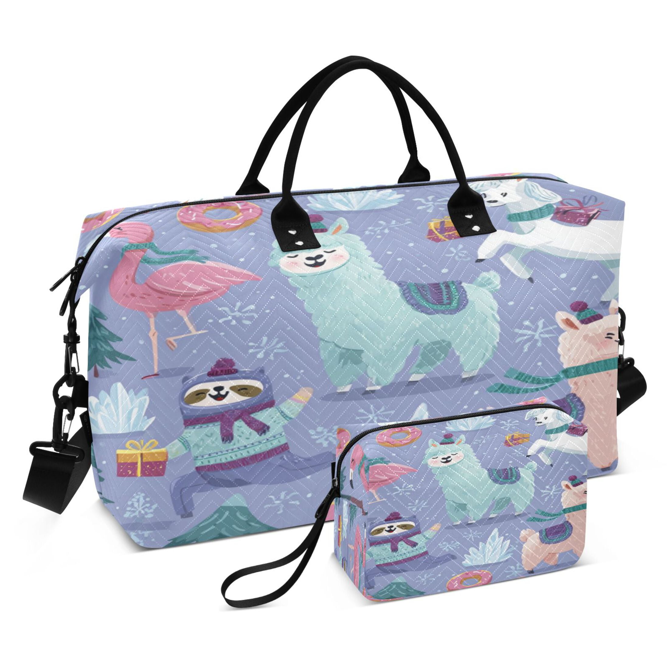 Travel Duffle Bag Weekender Bags Set with Large Organizer Bag and ...