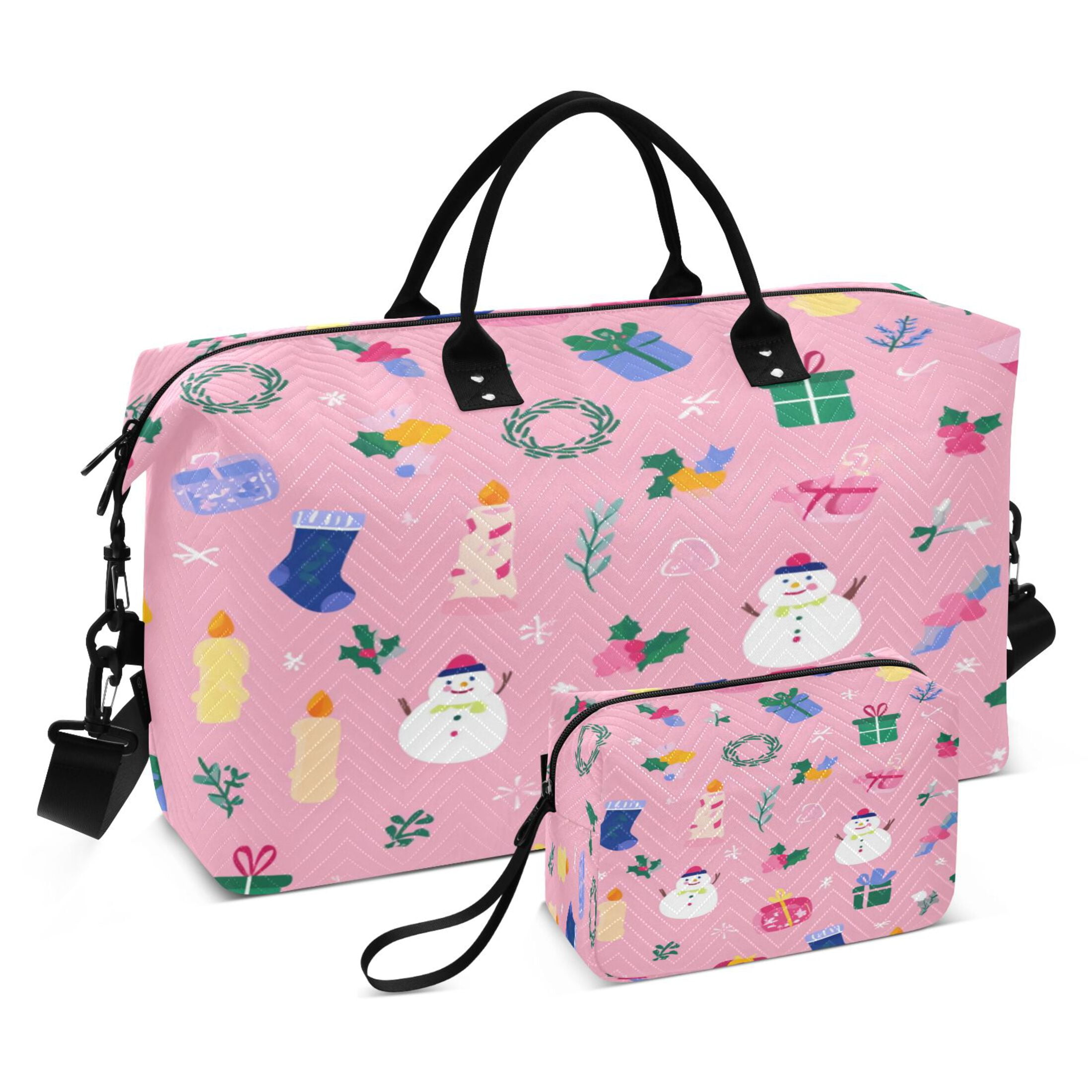 Travel Duffle Bag Weekender Bags Set with Large Organizer Bag and ...