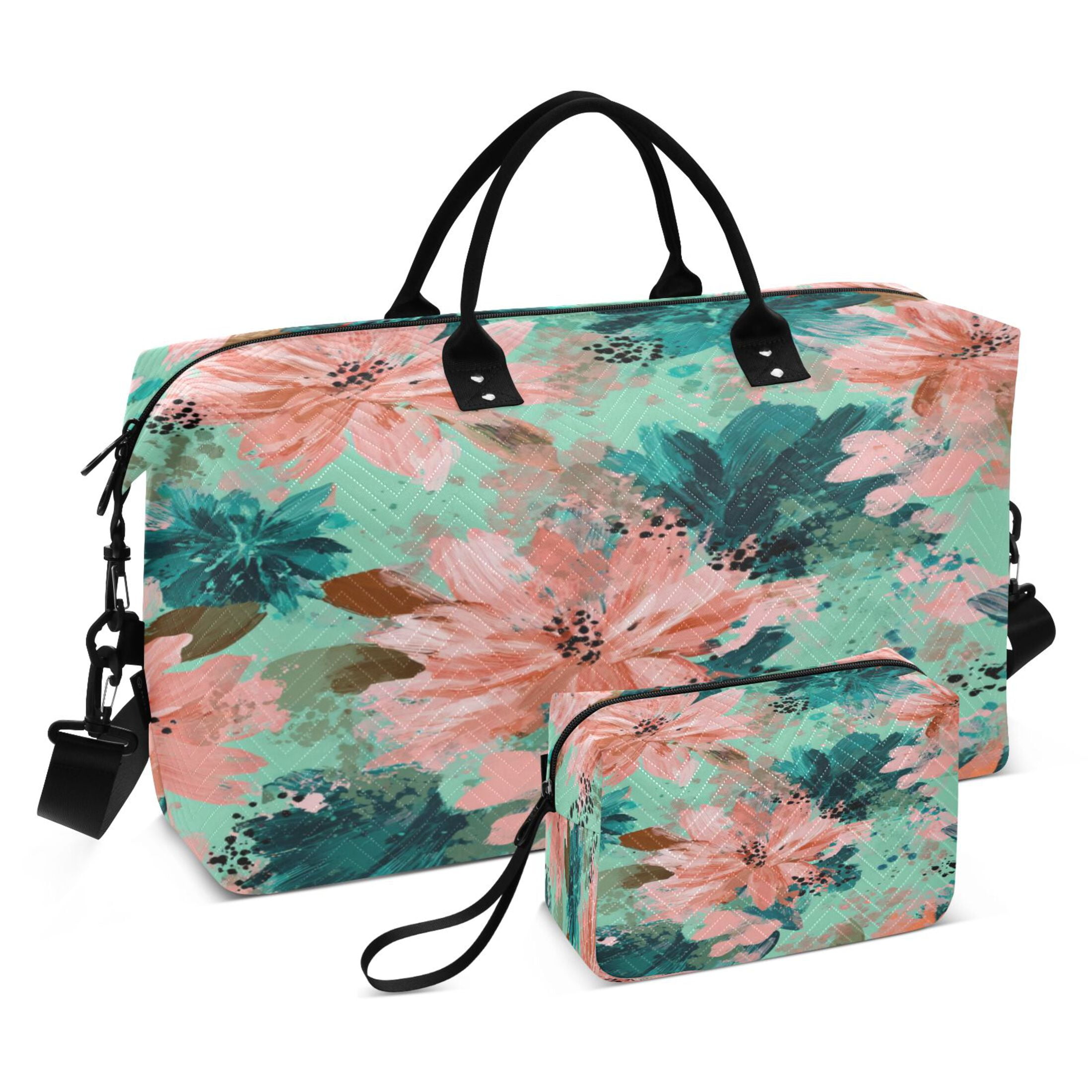 Travel Duffle Bag Weekender Bags Set with Large Organizer Bag and ...