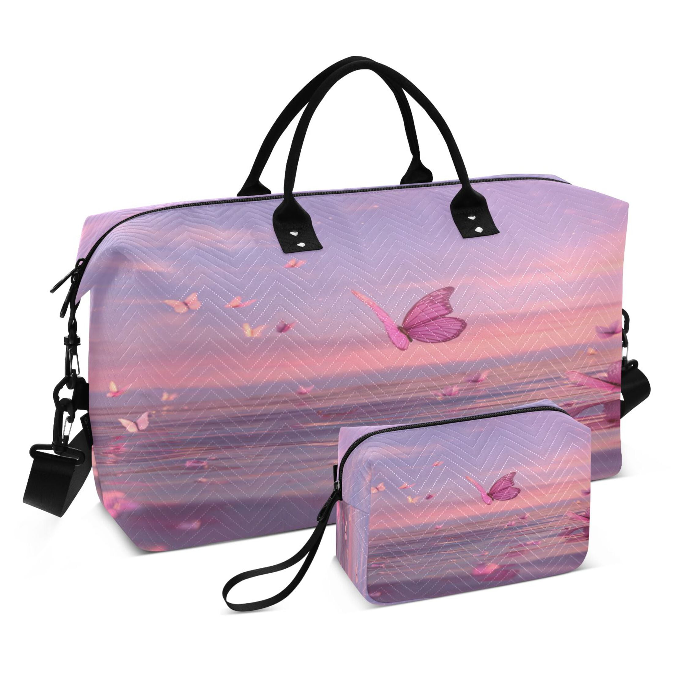 Travel Duffle Bag Weekender Bags Set with Large Organizer Bag and ...