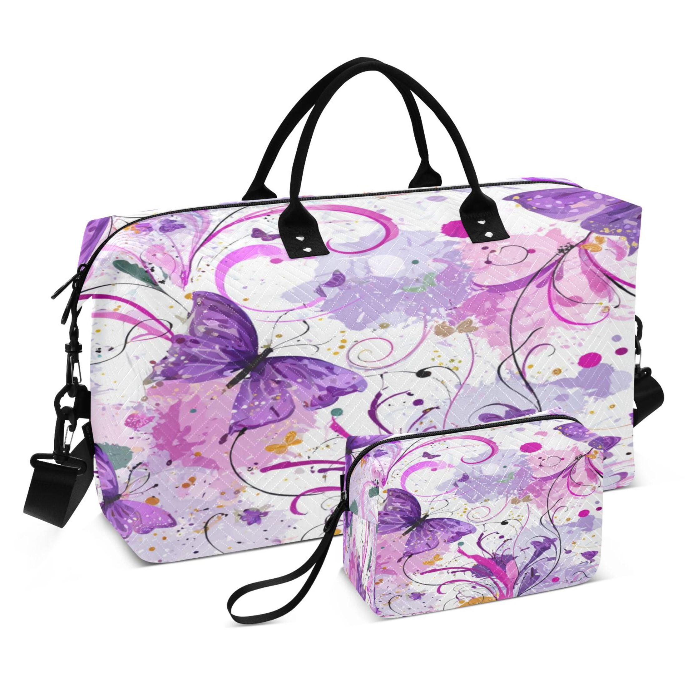Travel Duffle Bag Weekender Bags Set with Large Organizer Bag and ...