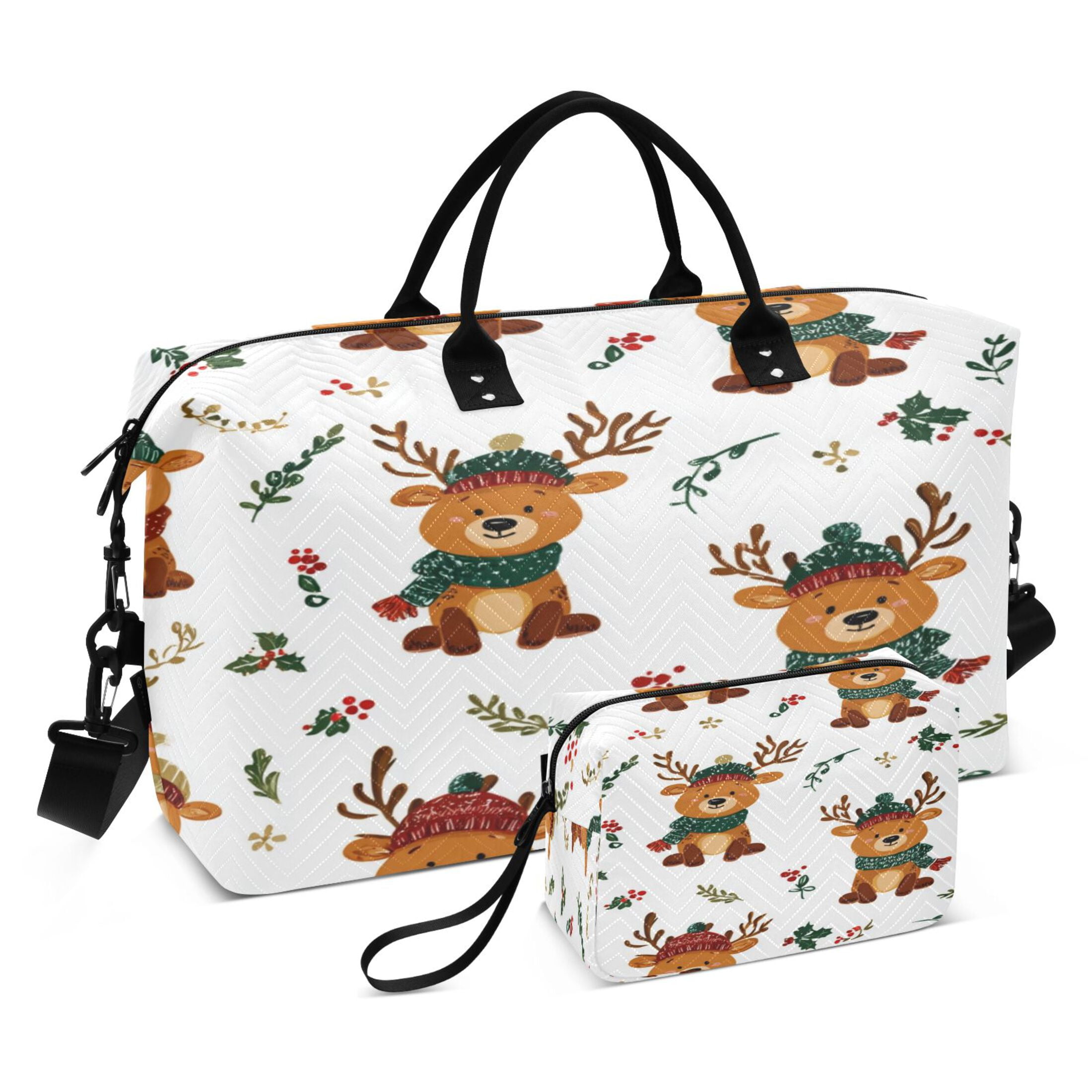 Travel Duffle Bag Weekender Bags Set with Large Organizer Bag and ...