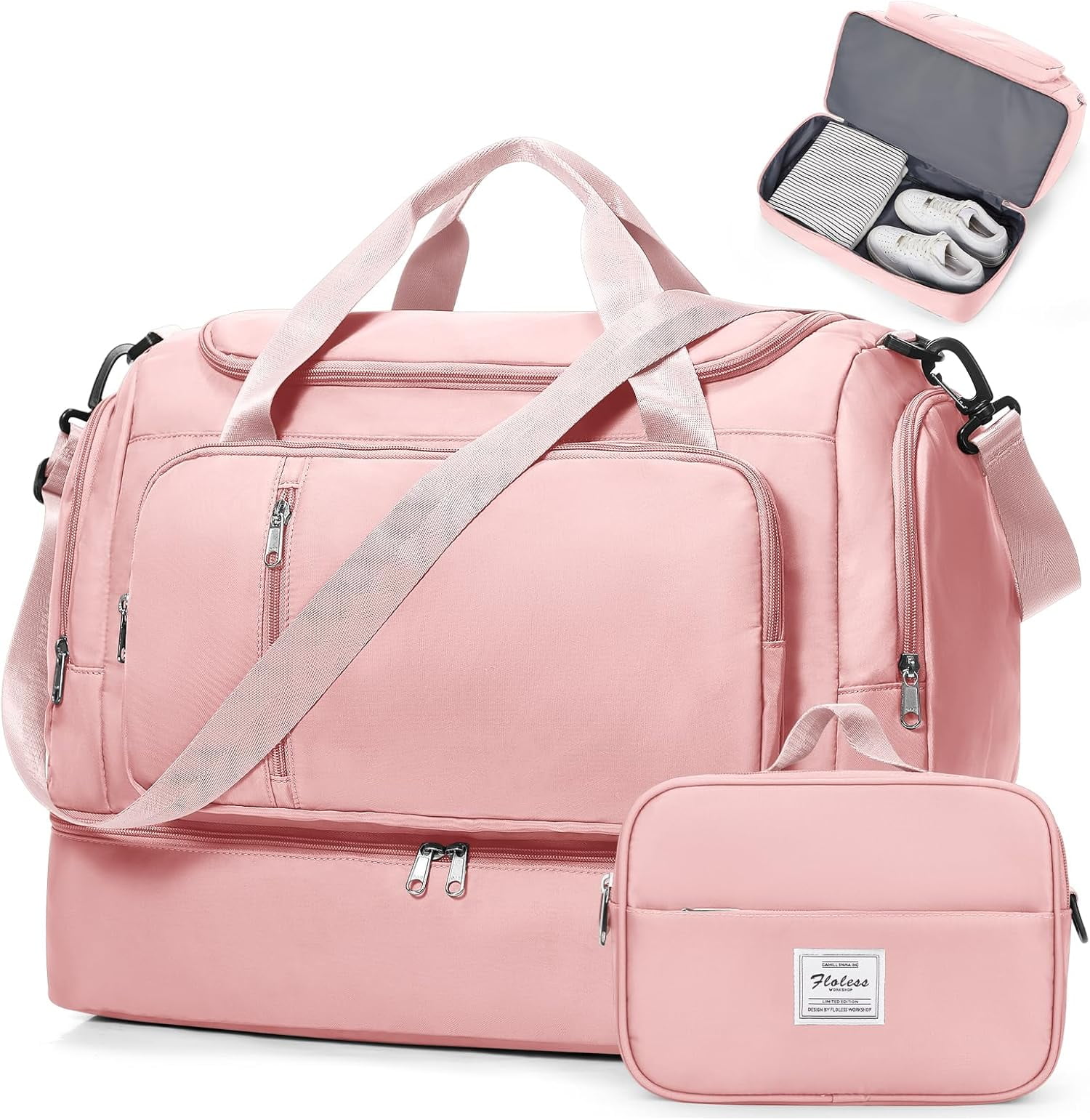 Travel Duffle Bag, Weekender Bags for Women,Overnight Weekend Carry On ...