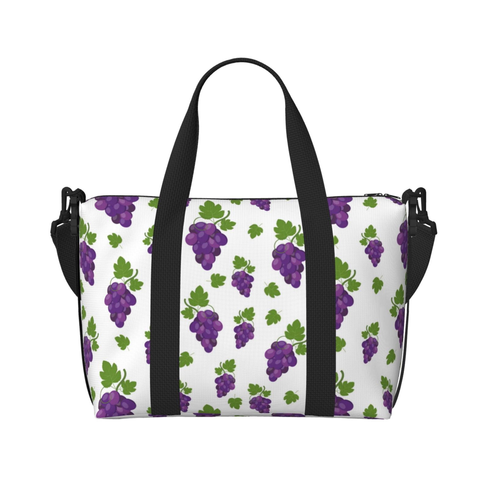 Travel Duffle Bag Wine Bottle purple Travel Tote Bags Carry on Luggage ...