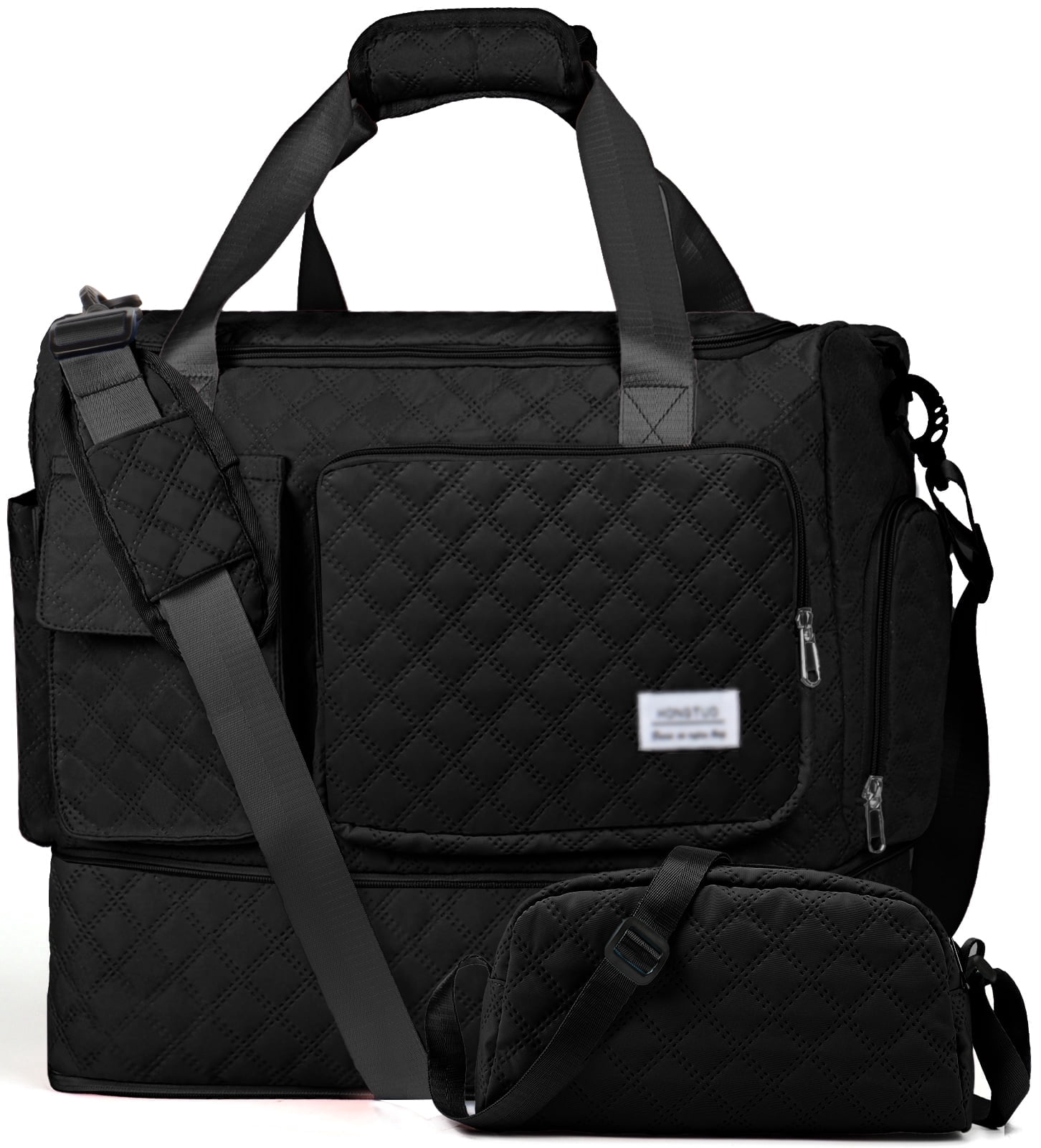 GYNKY Travel Duffel Bag for Women, Large Weekender Bag with Shoe ...
