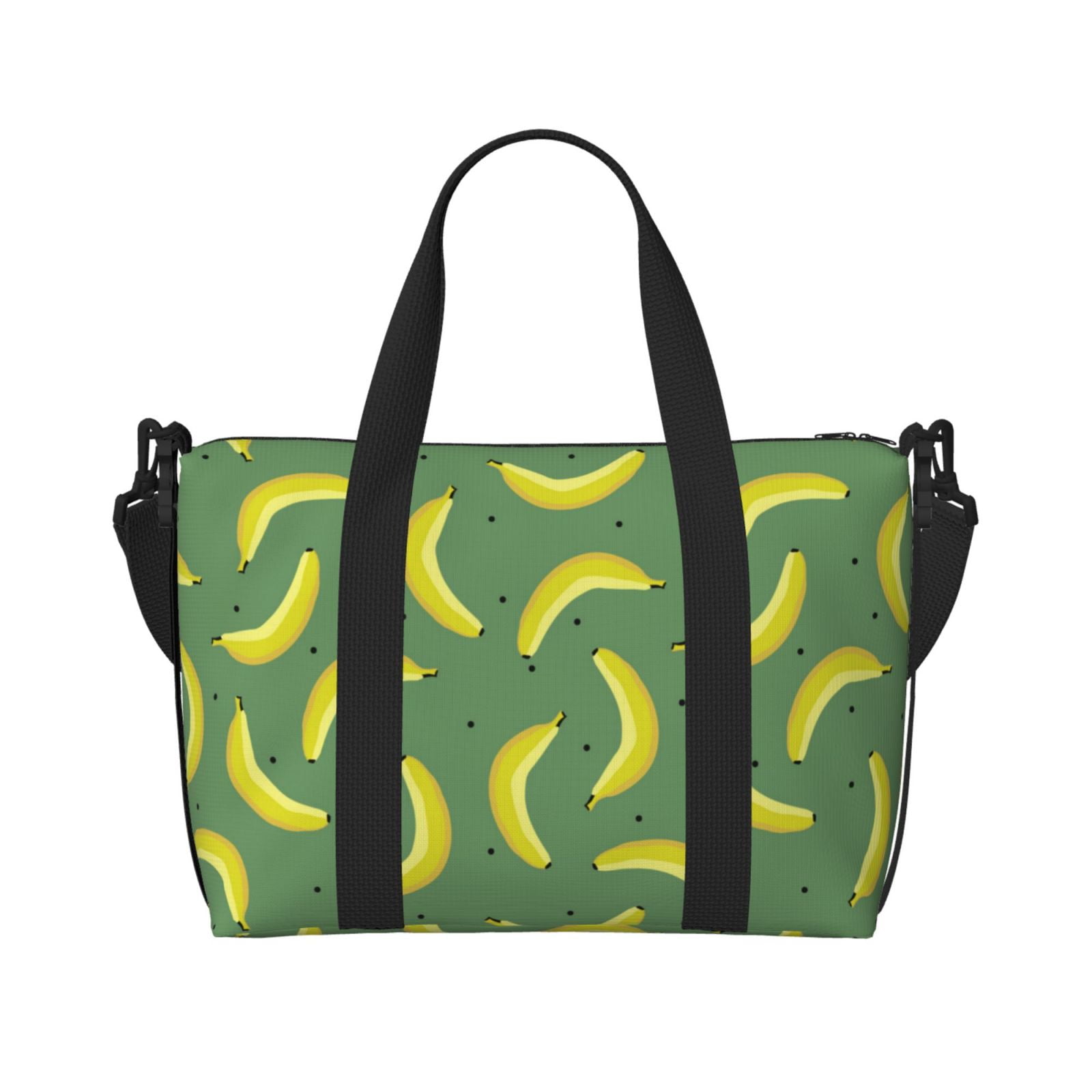 Travel Duffle Bag - Yellow ripe bananas Weekender Bags for Women/Men ...